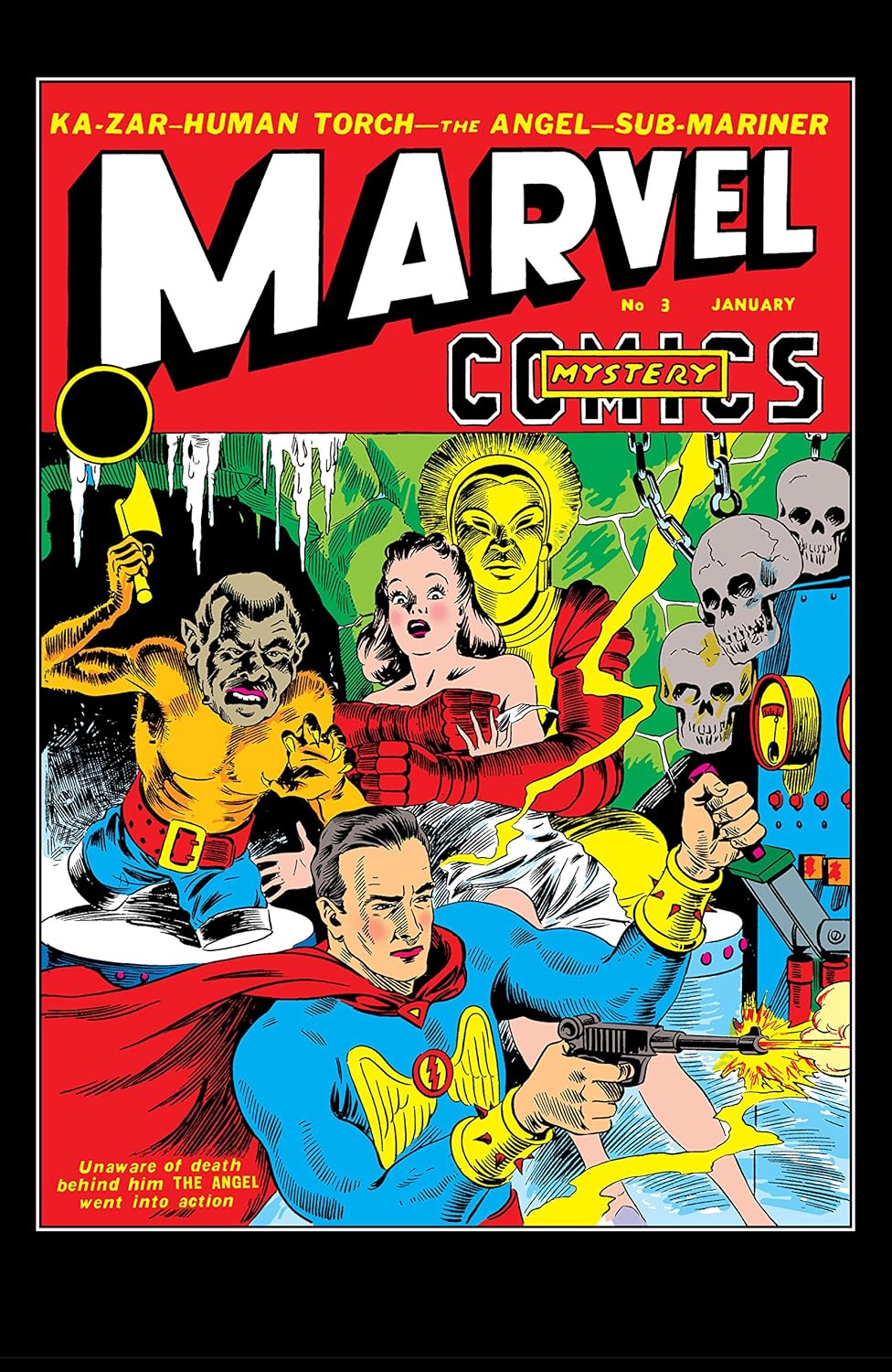 Amazon.com: Marvel Mystery Comics (1939-1949) #3 eBook : Burgos, Carl ...