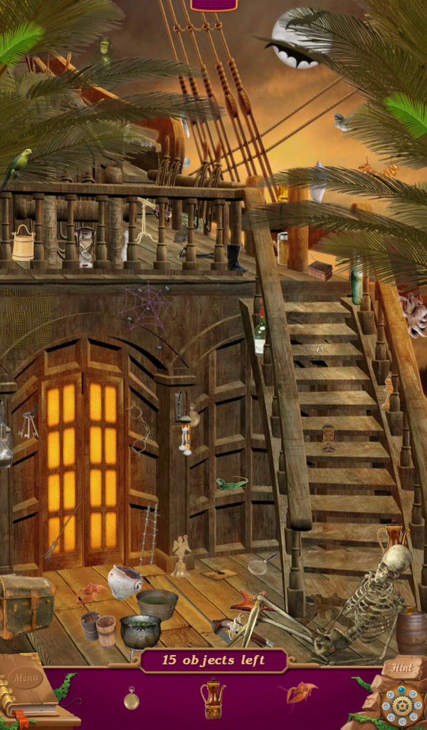 Hidden Objects Pirates & 3 puzzle games:Amazon.co.jp:Appstore for Android