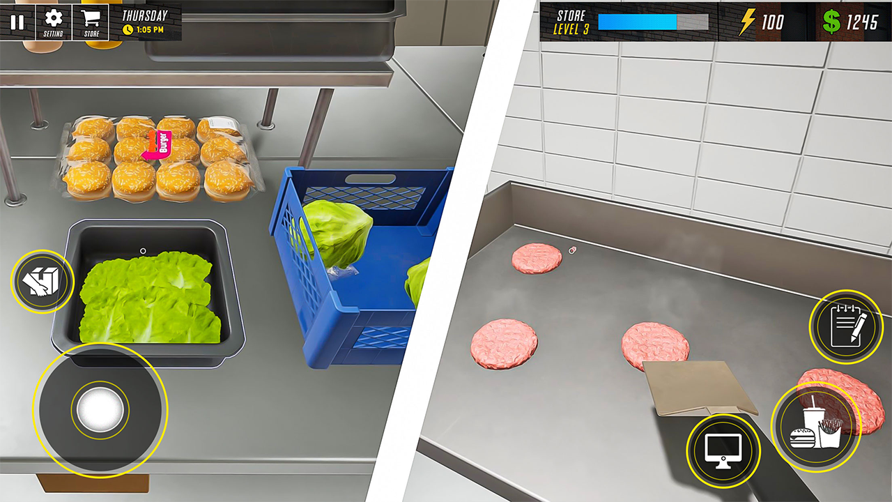 Fast Food Cooking Simulator Games 3D: Fast Food Cooking Empire Games ...