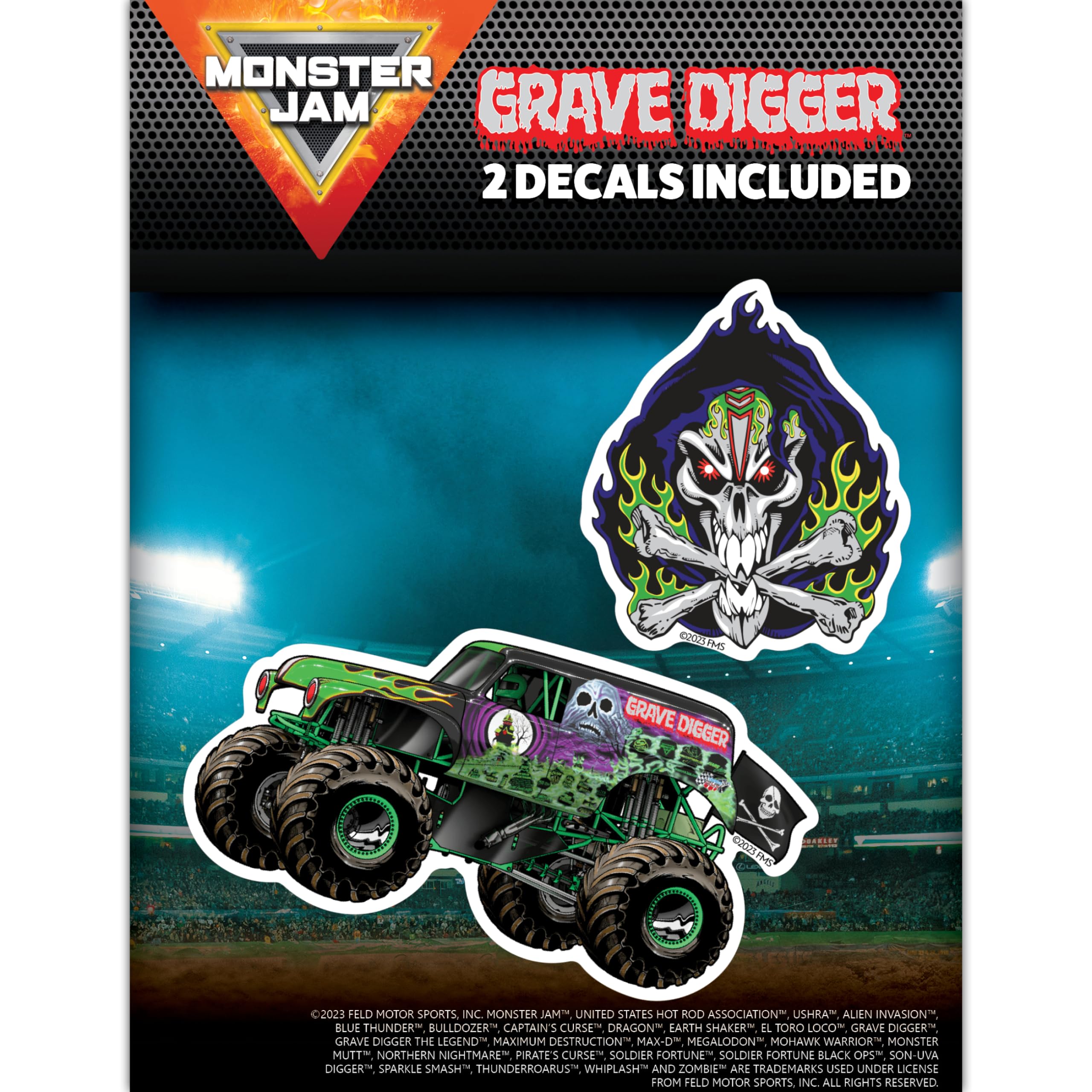 Grave Digger Car Decals