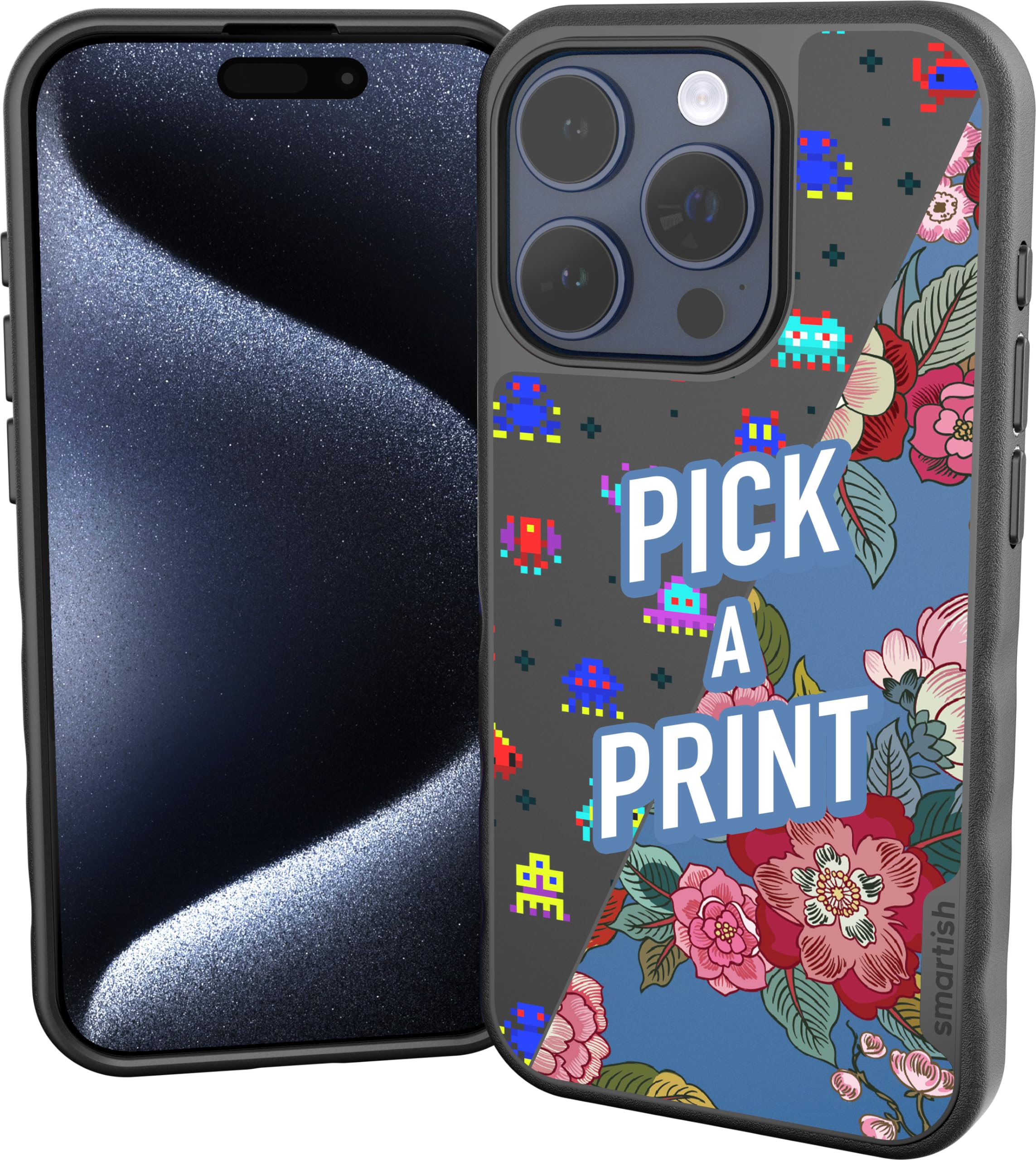 Amazon.com: Smartish® iPhone 15 Pro Magnetic Case - Gripmunk Compatible with MagSafe ...