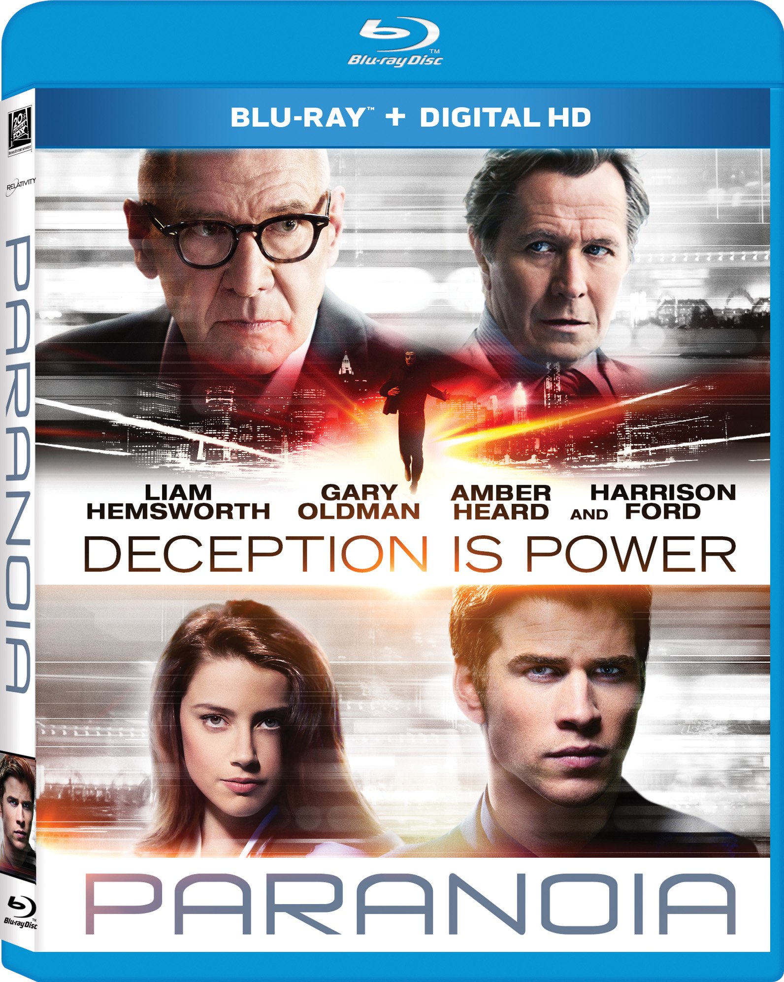 Amazon.com: Paranoia [Blu-ray] : Liam Hemsworth, Harrison Ford, Gary ...