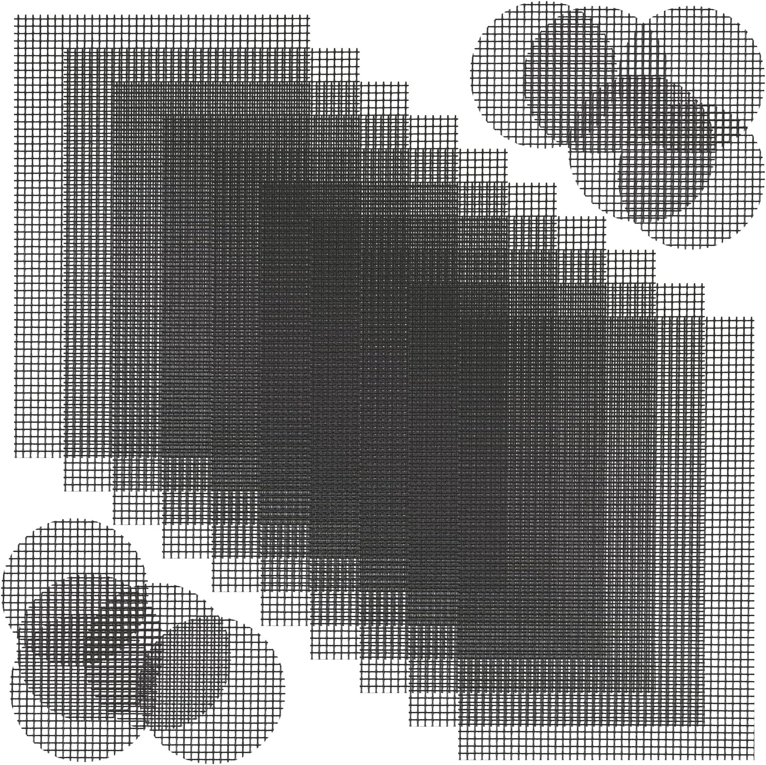 Amazon.com: Giantree 20 Pcs Flower Pot Hole Mesh Pad, 11.8" x 7.8 ...