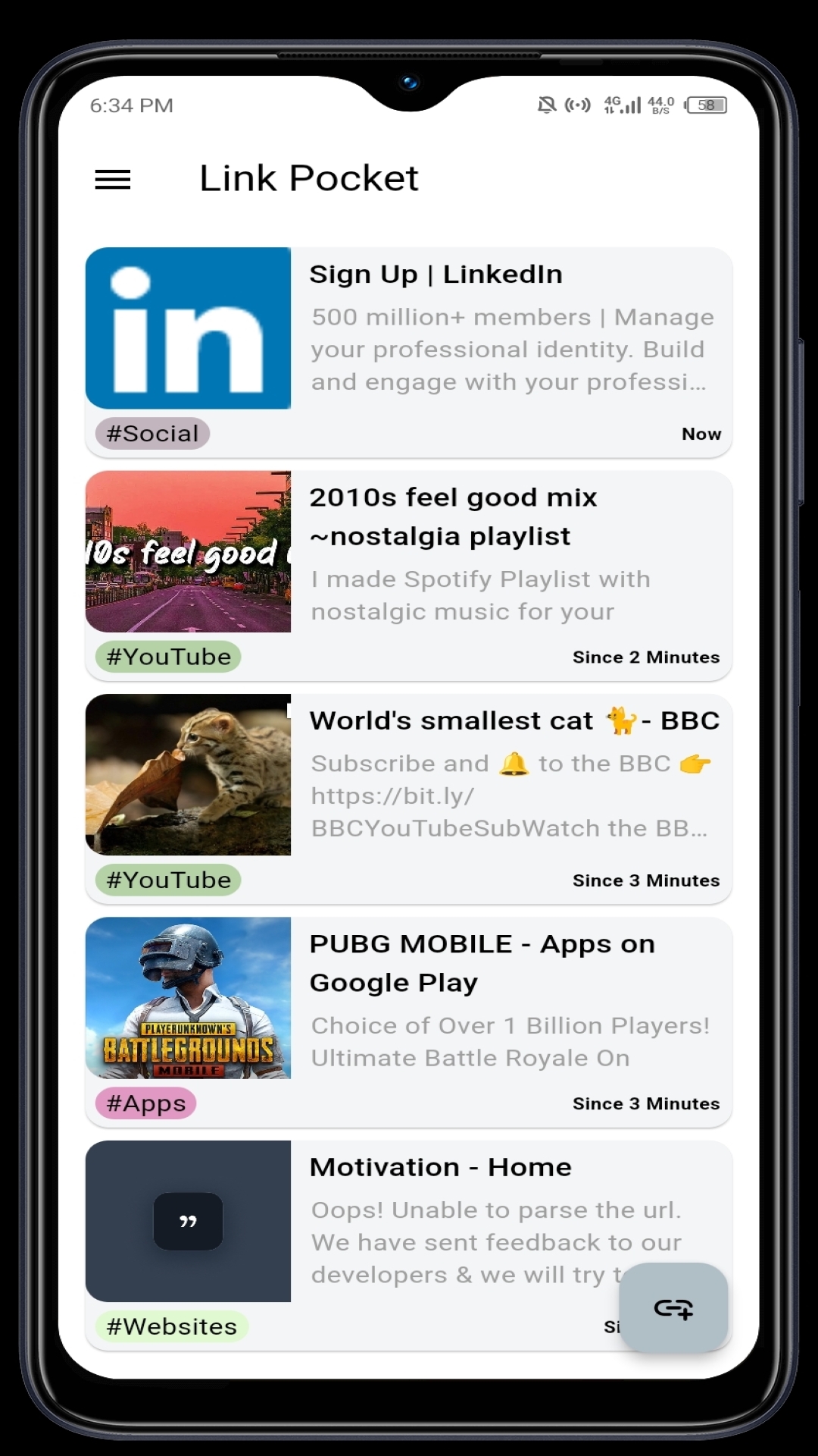 Link Pocket | Web links sever tool - App on Amazon Appstore
