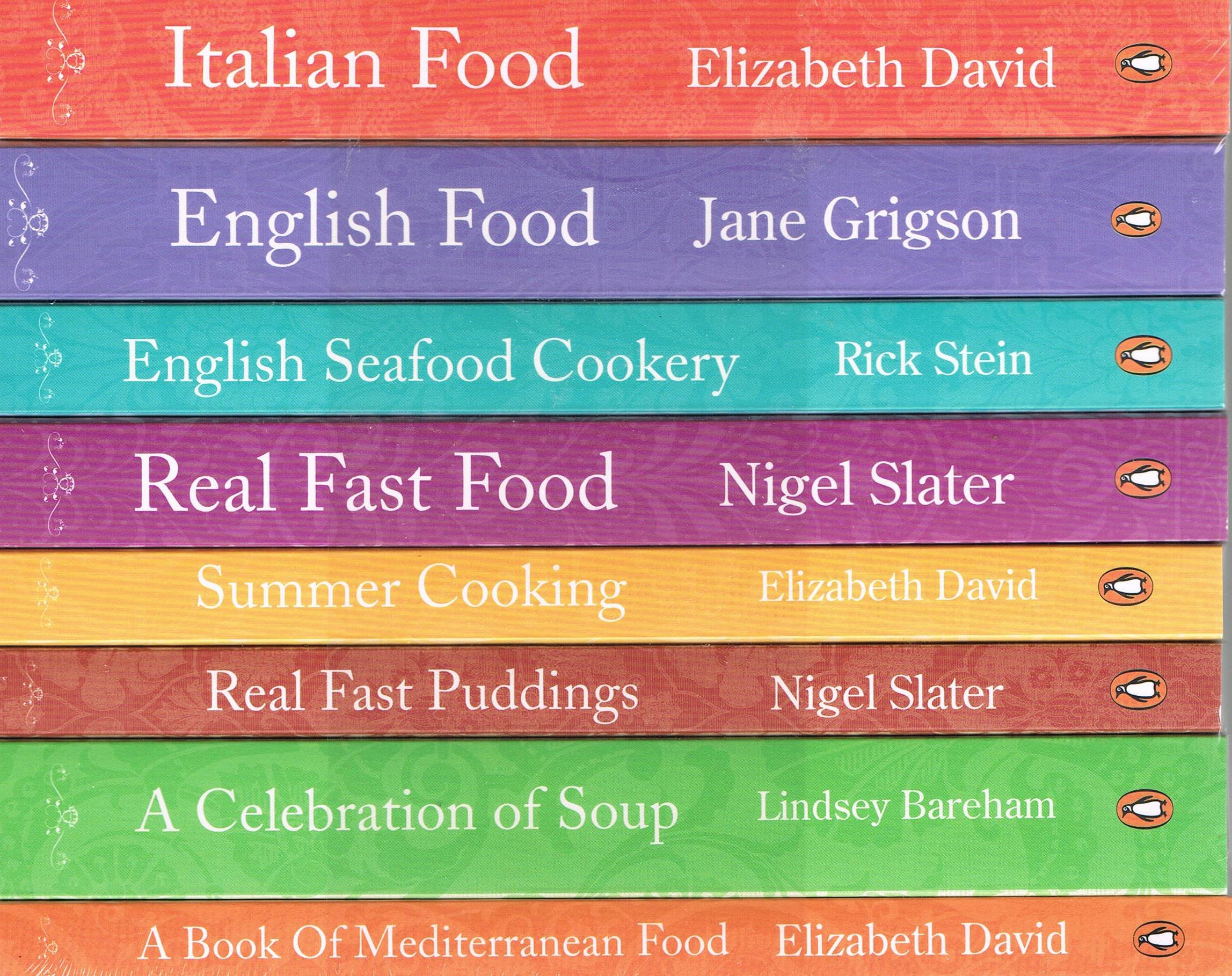Penguin Cookery Library - 8 book collection pack: Italian Food, English ...