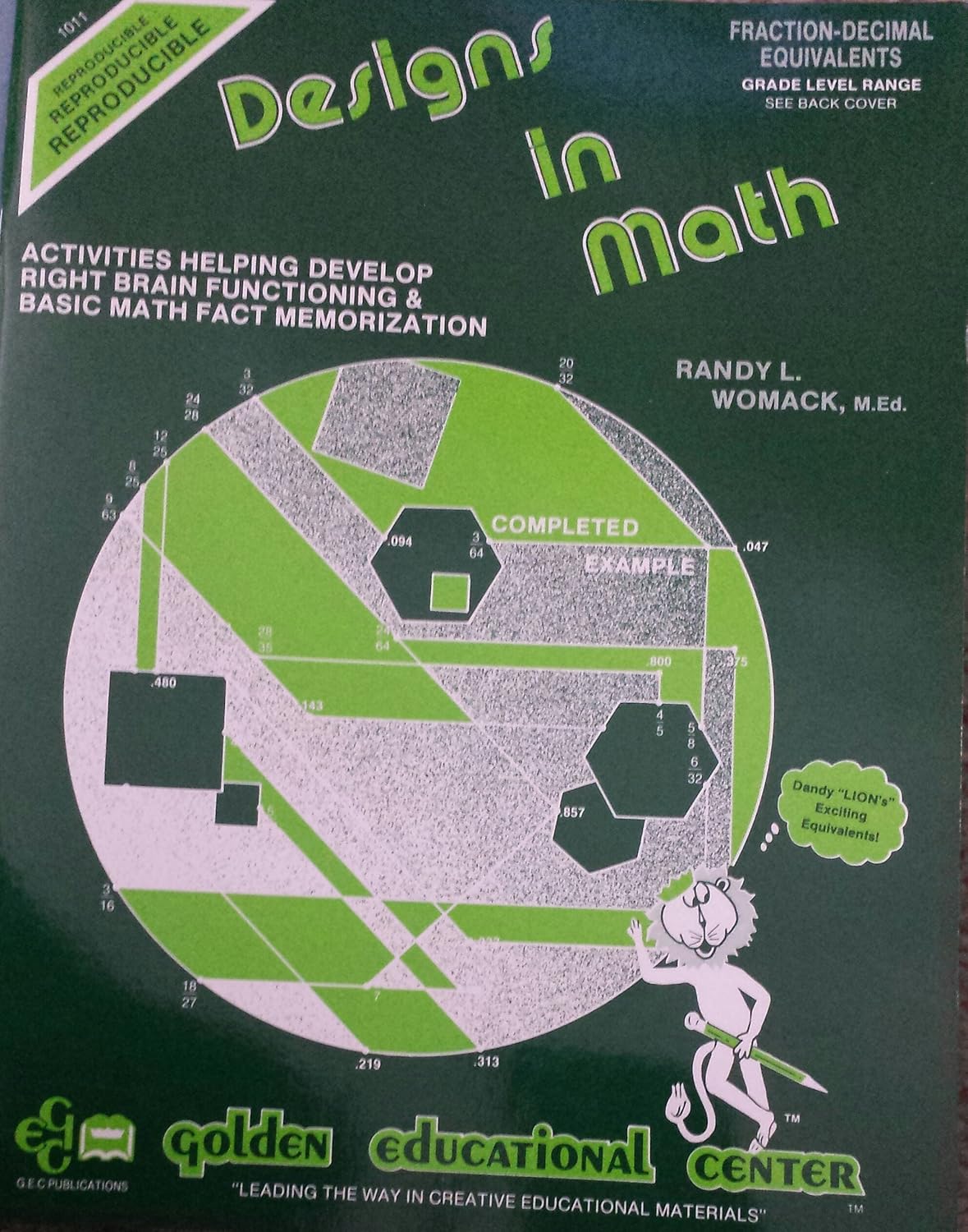 Designs in Math: Fractions-Decimal Equivalents (Grades 5-Adult): Randy ...