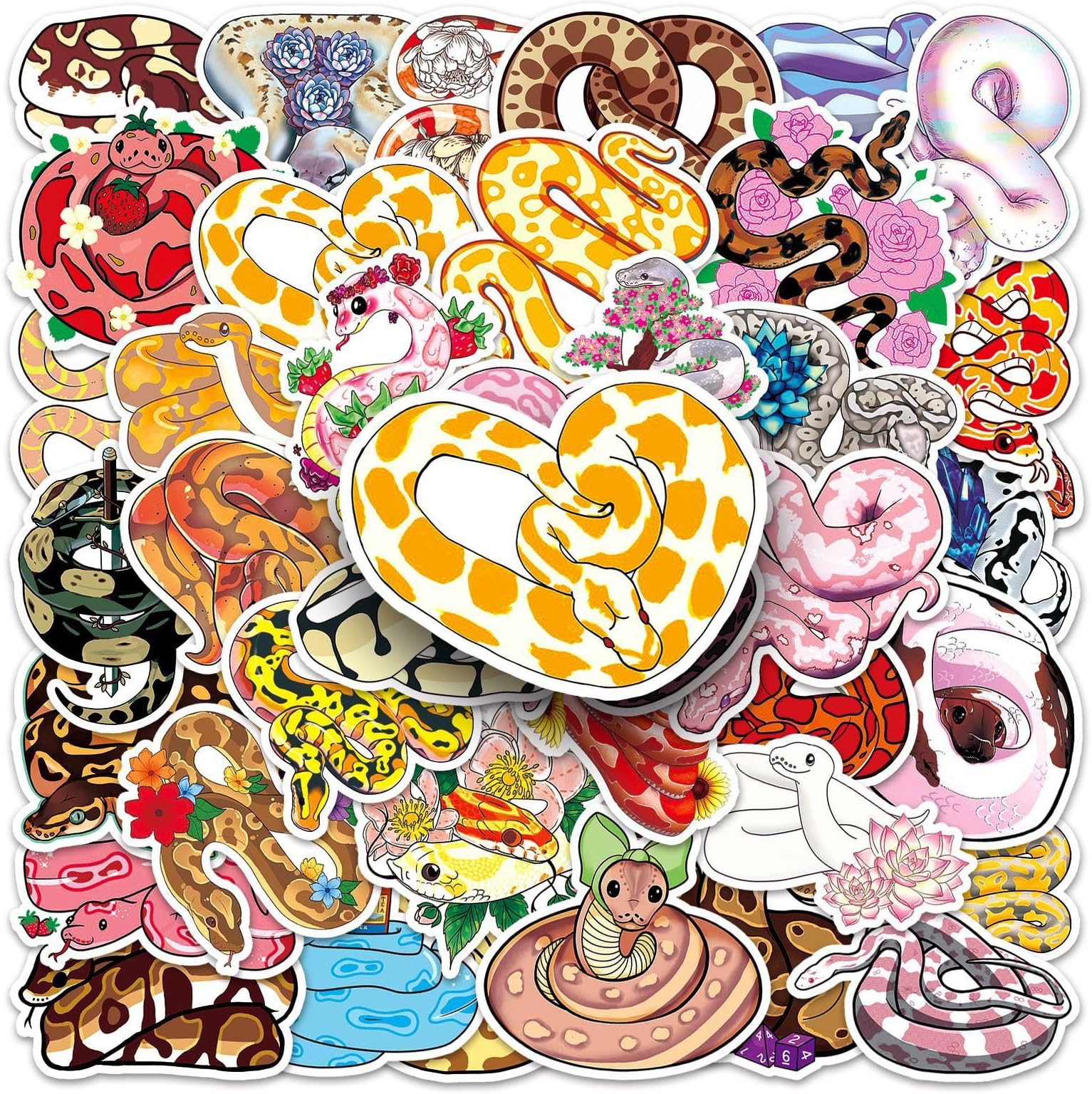 Amazon.com: Capybara Stickers 50Pcs Cute Brown Animal Stickers for ...