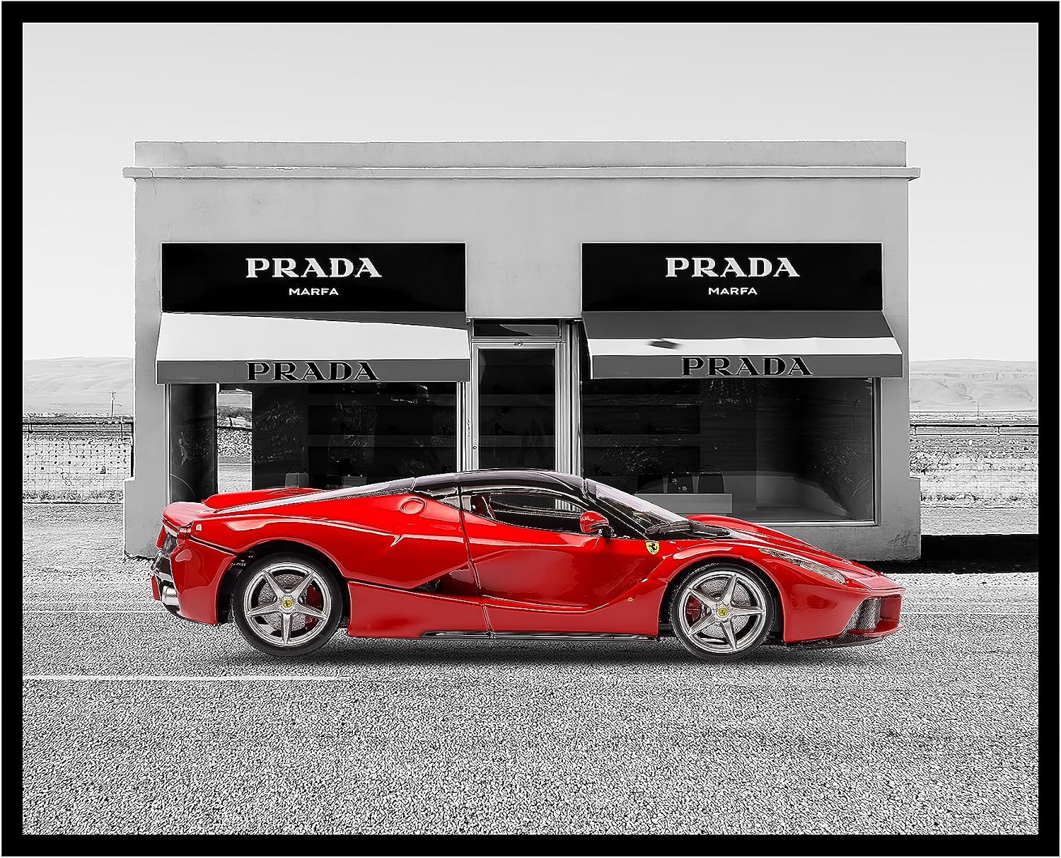 Amazon.com: Poster Master Prada Marfa Poster - Fashion Store Print ...