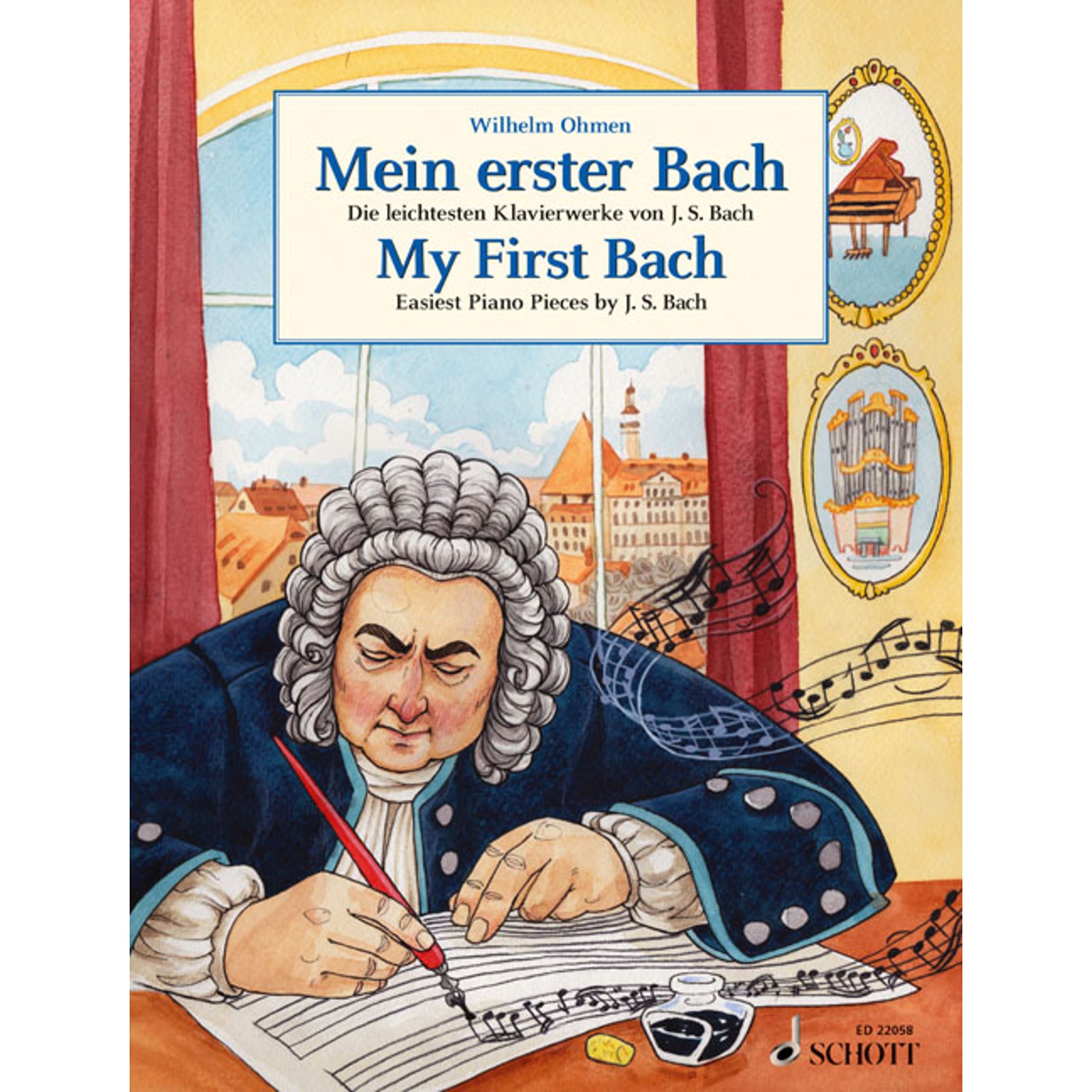 My First Bach: Easiest Piano Pieces by J. S. Bach. piano.: Ohmen ...