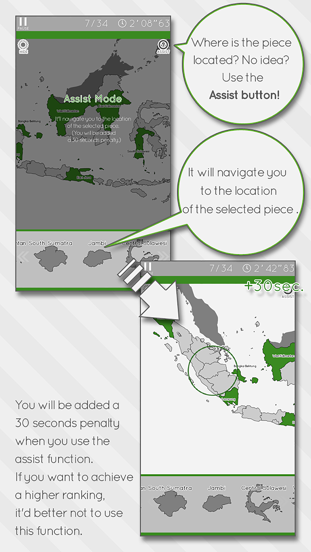 Enjoy Learning Indonesia Map Puzzle - App on Amazon Appstore