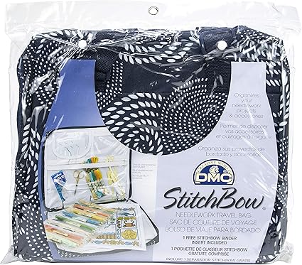 Amazon.com: DMC StitchBow Needlework Travel Bag, 24.5"X14" Open