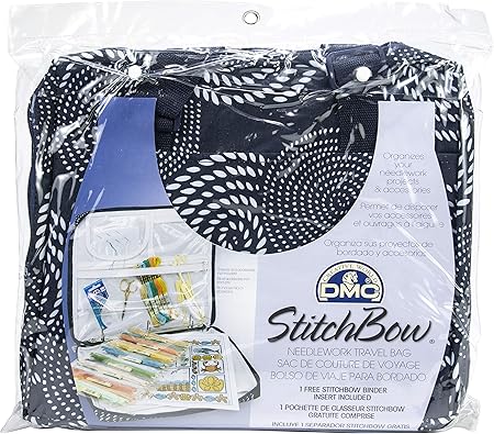 Amazon.com: DMC StitchBow Needlework Travel Bag, 24.5"X14" Open