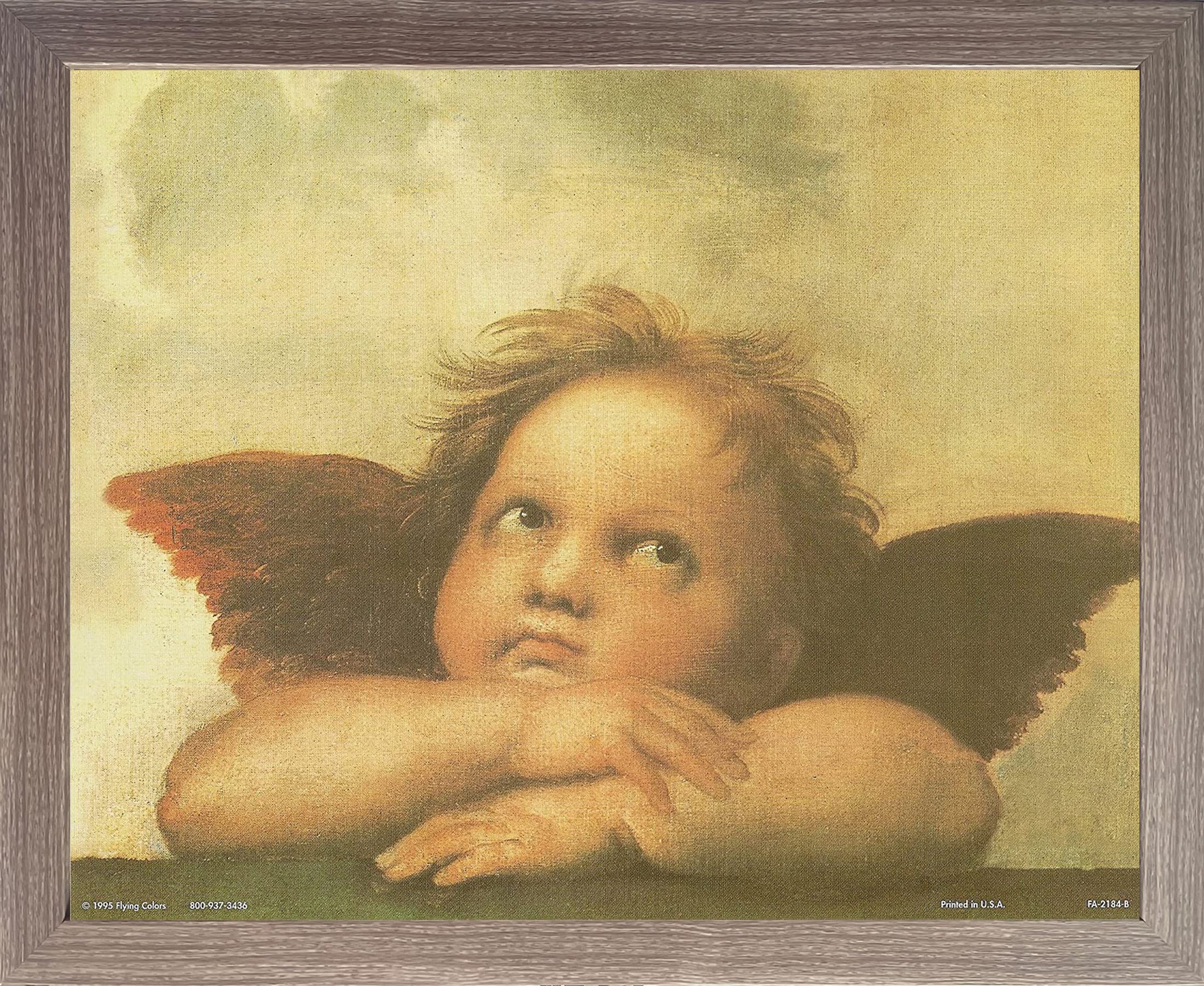 Flying Cherub Painting