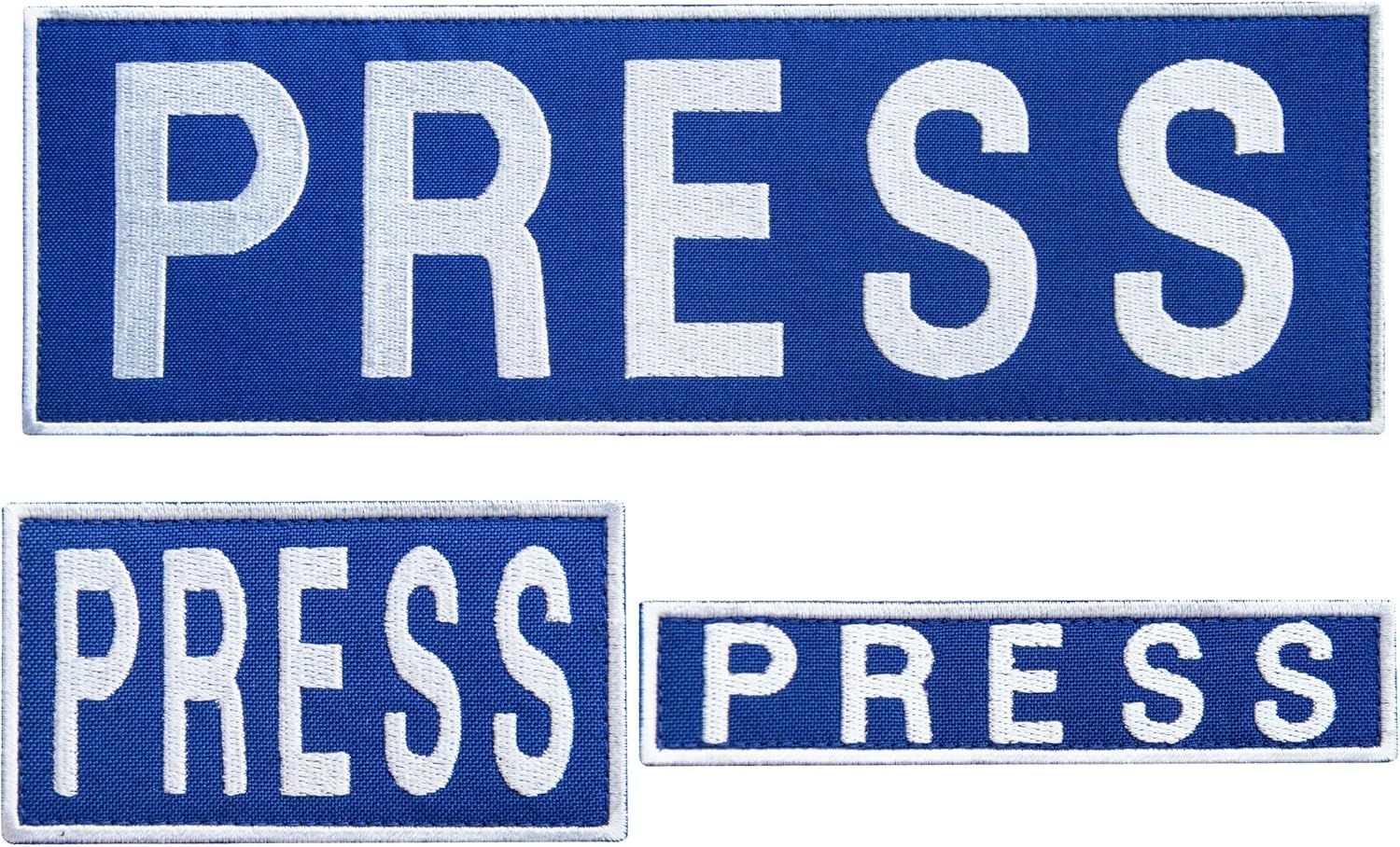 Amazon.com: Bluyellow 3Pcs Press Patch Set, Embroidered Patches for ...