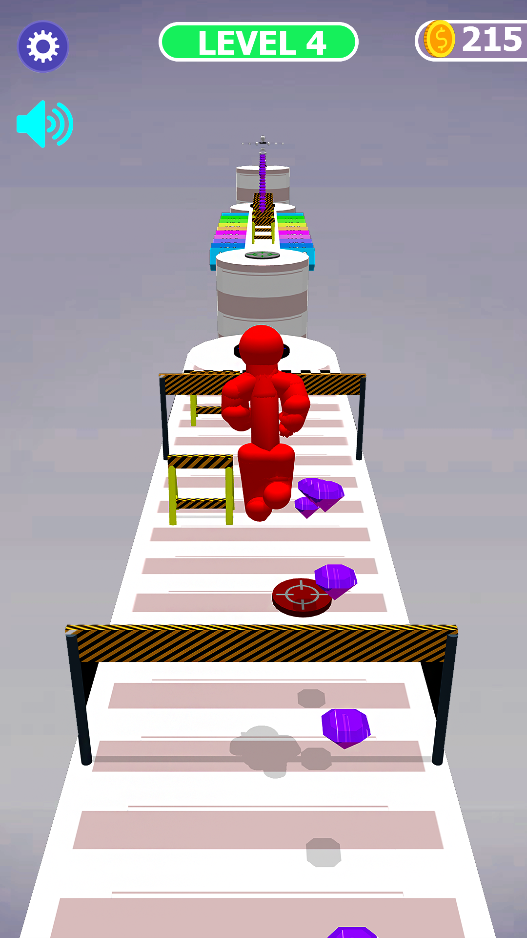 Tall and Thick Man Runner Race Master 3D: Crazy Stickman Run Grow ...