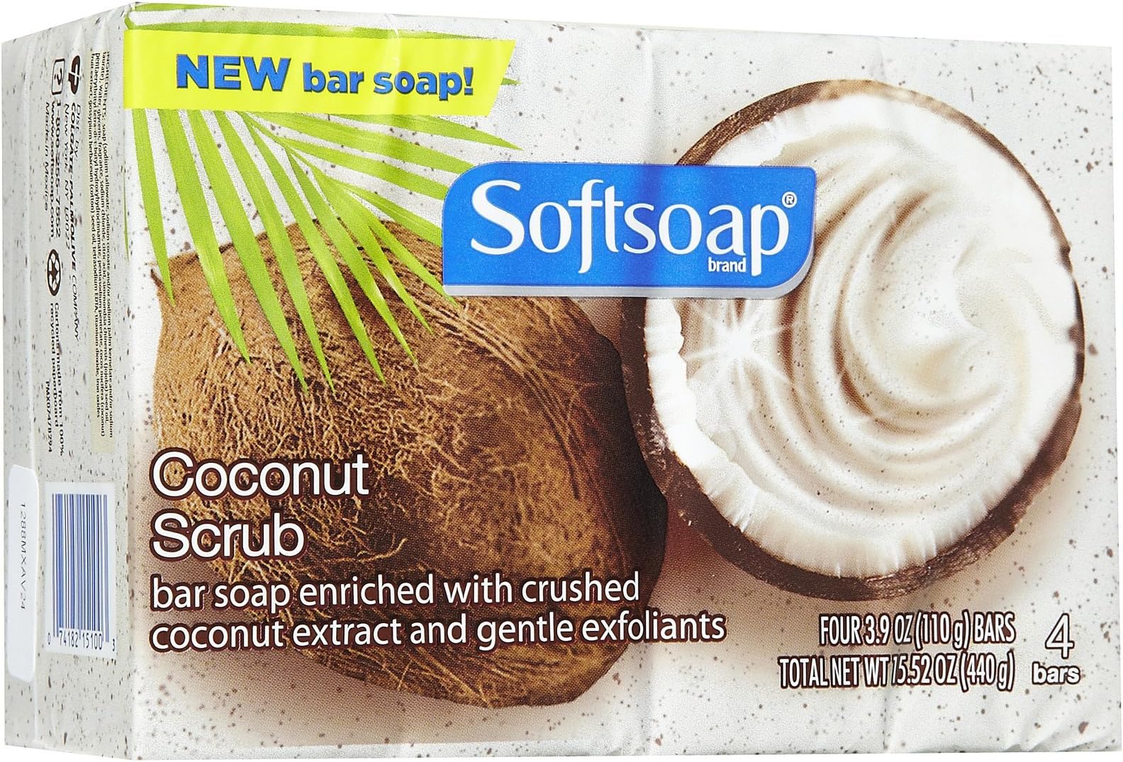 Amazon.com : Softsoap Body Wash, Coconut Butter Scrub Body Wash ...
