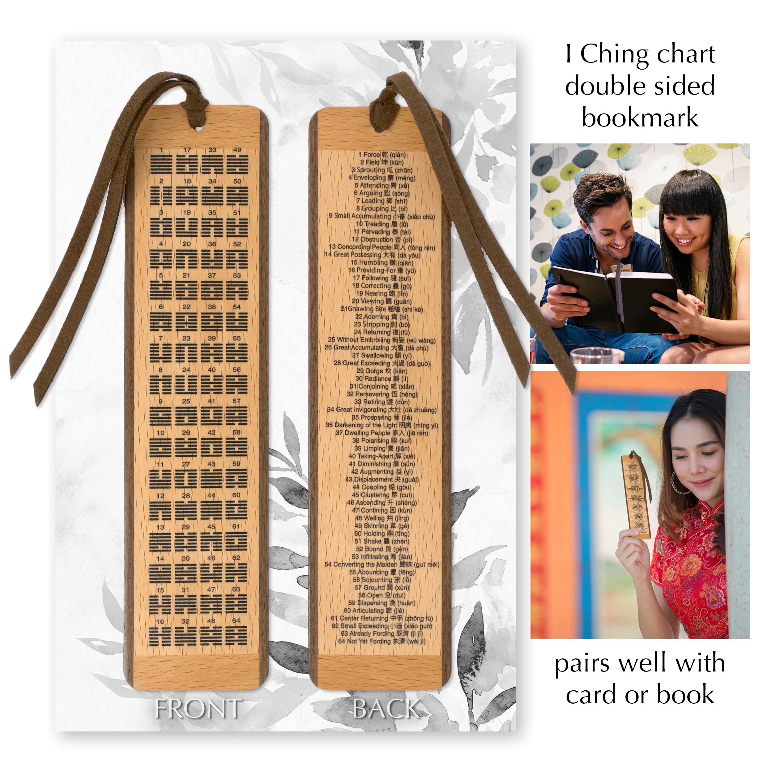 Snapklik.com : Chinese I Ching,The Book Of Changes, Yi Jing Hexagrams Chart