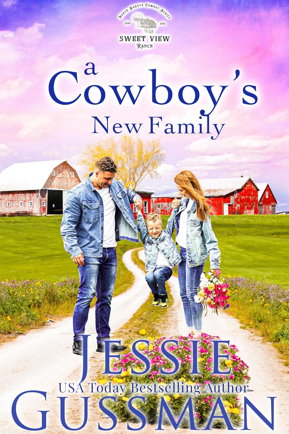 Amazon.com: A Cowboy's New Family (Sweet View Ranch Western Christian ...