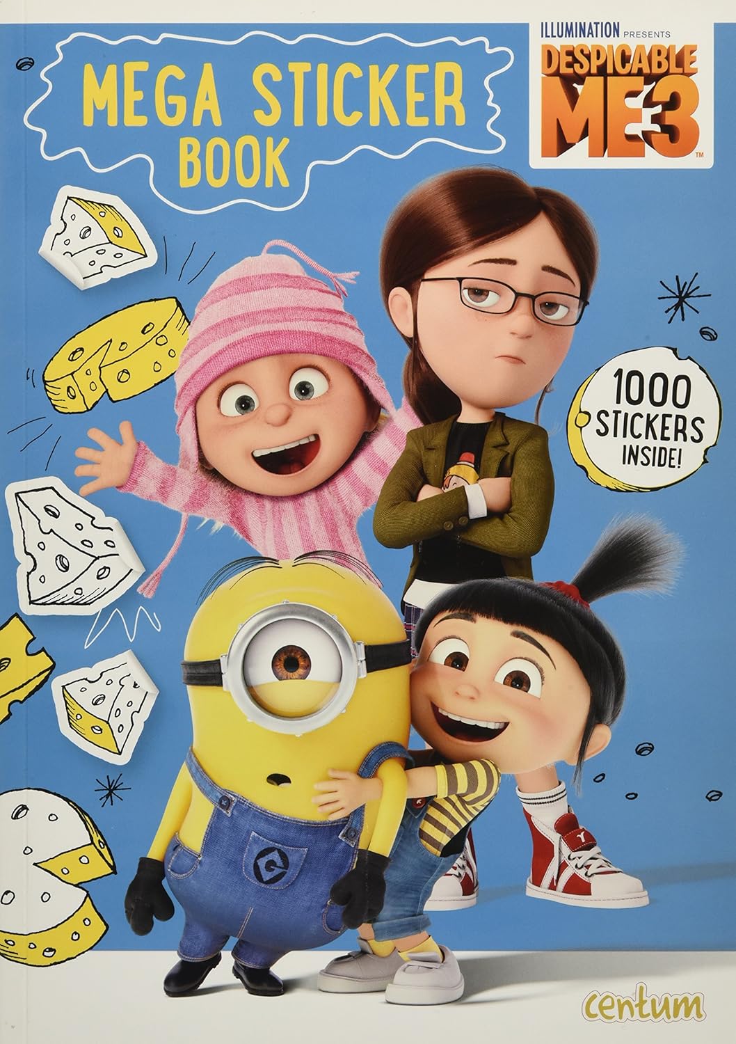 Despicable Me 3: Mega Sticker Book: Amazon.co.uk: Centum Books Ltd ...