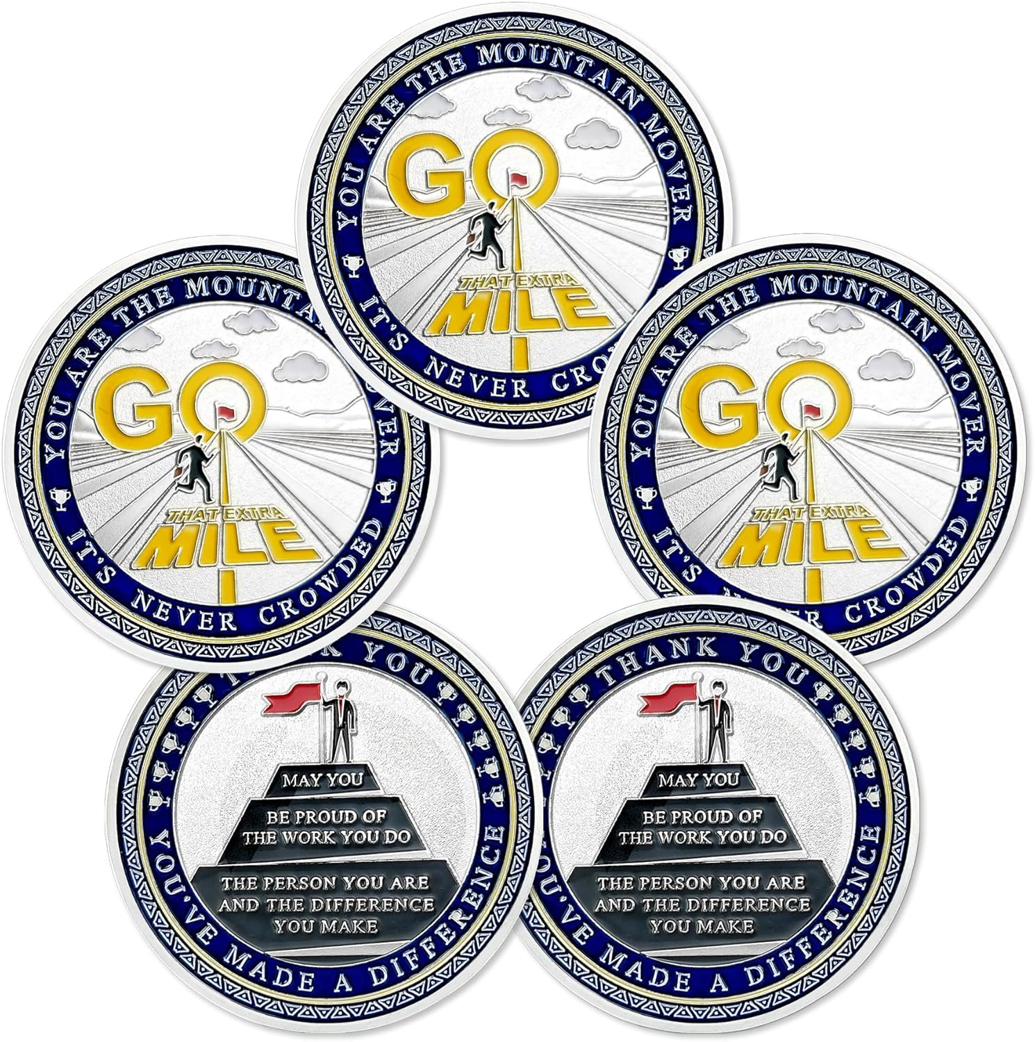 Amazon.com : BHealthLife 5 Pcs Employee Appreciation Coins Gift Set ...