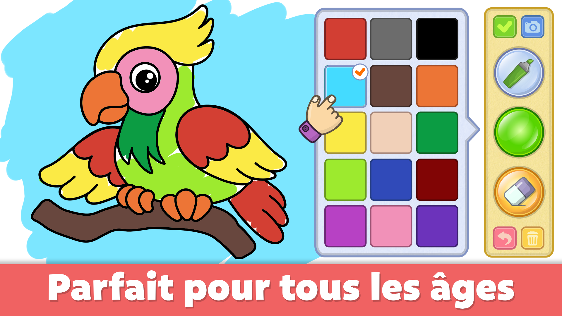 Jeux de coloriage pour enfant et bébé - Application sur Amazon Appstore