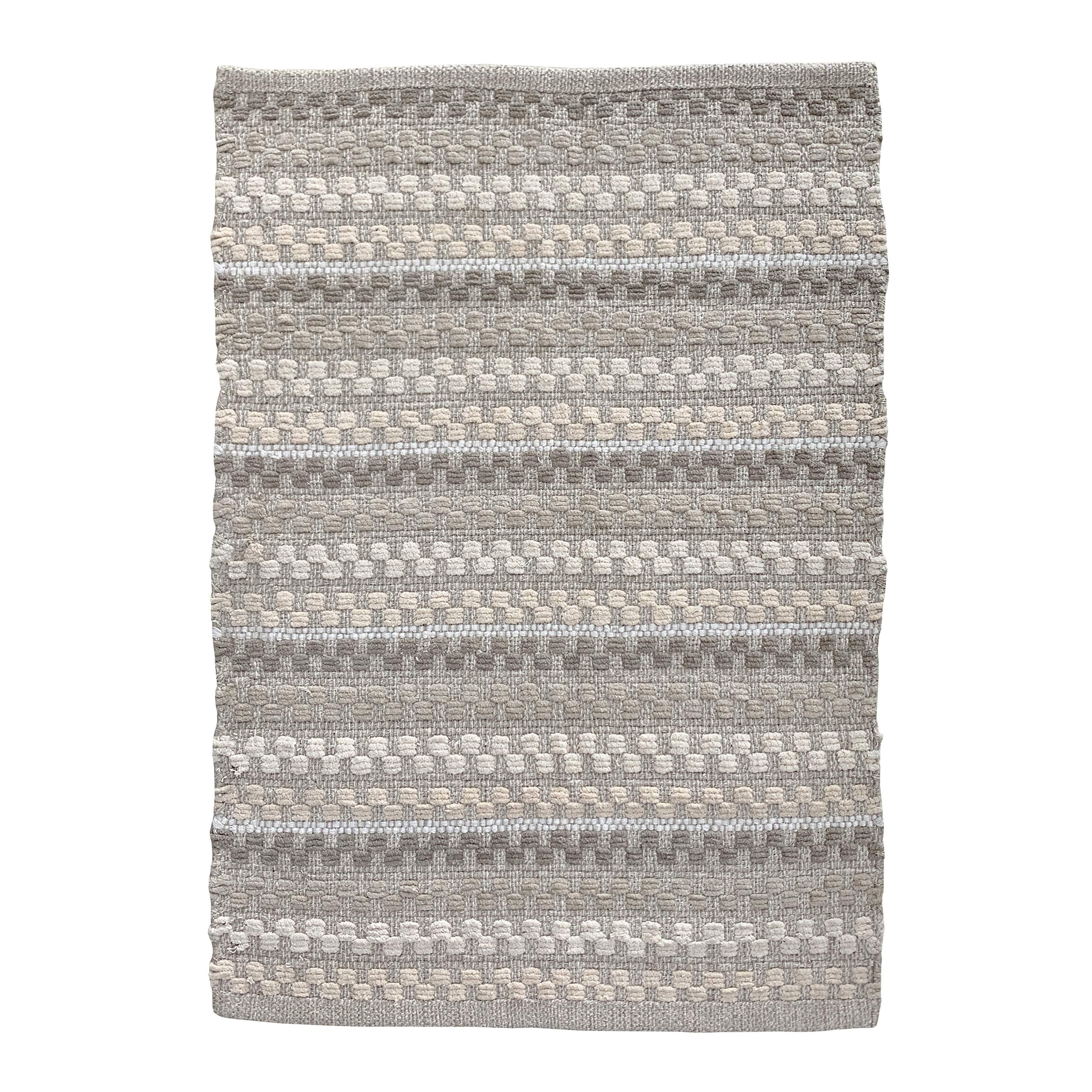 Amazon.com: THE BEER VALLEY Chenille Area Rugs 2x3'- Linen Combo with ...