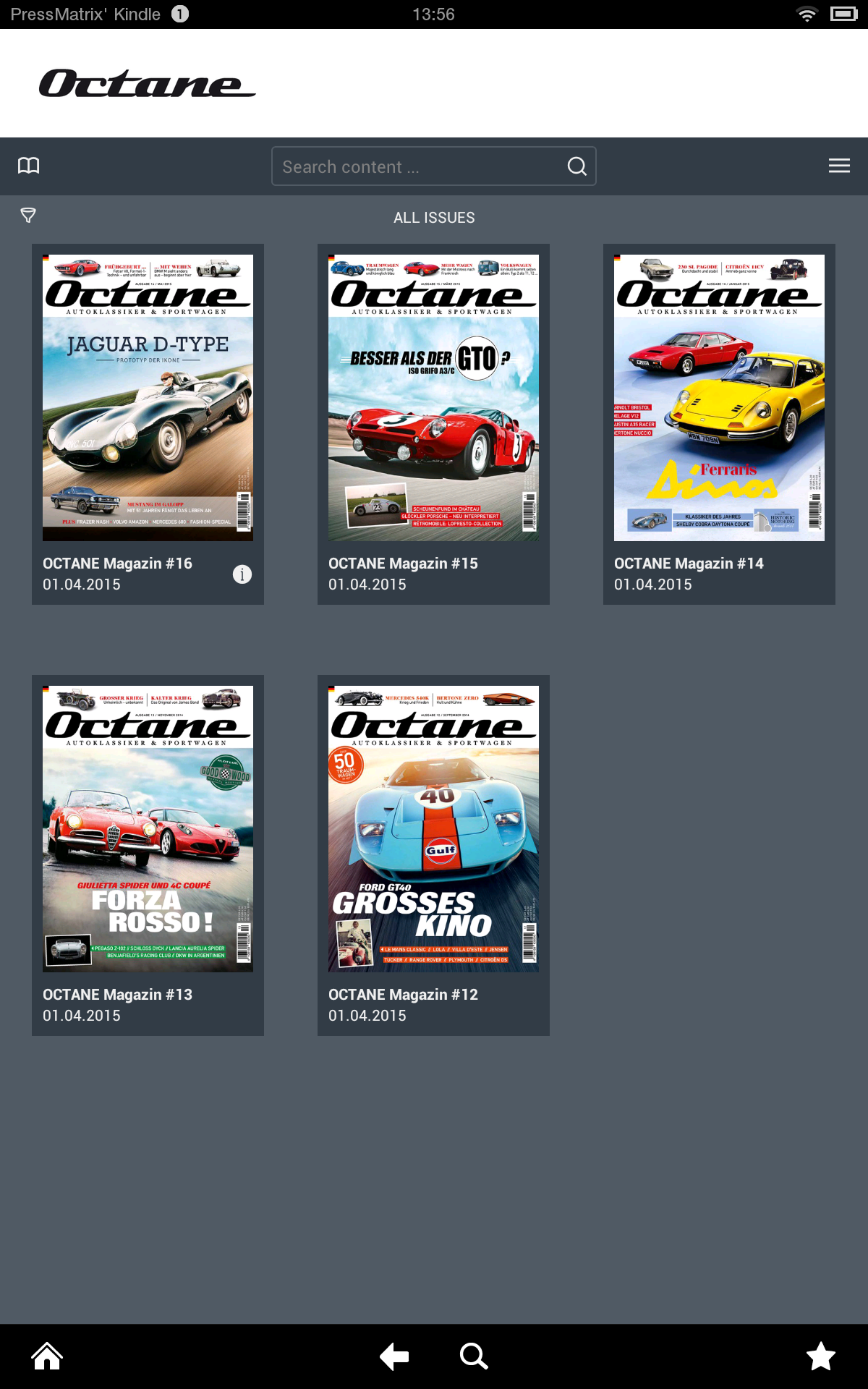 OCTANE Magazin - App on Amazon Appstore