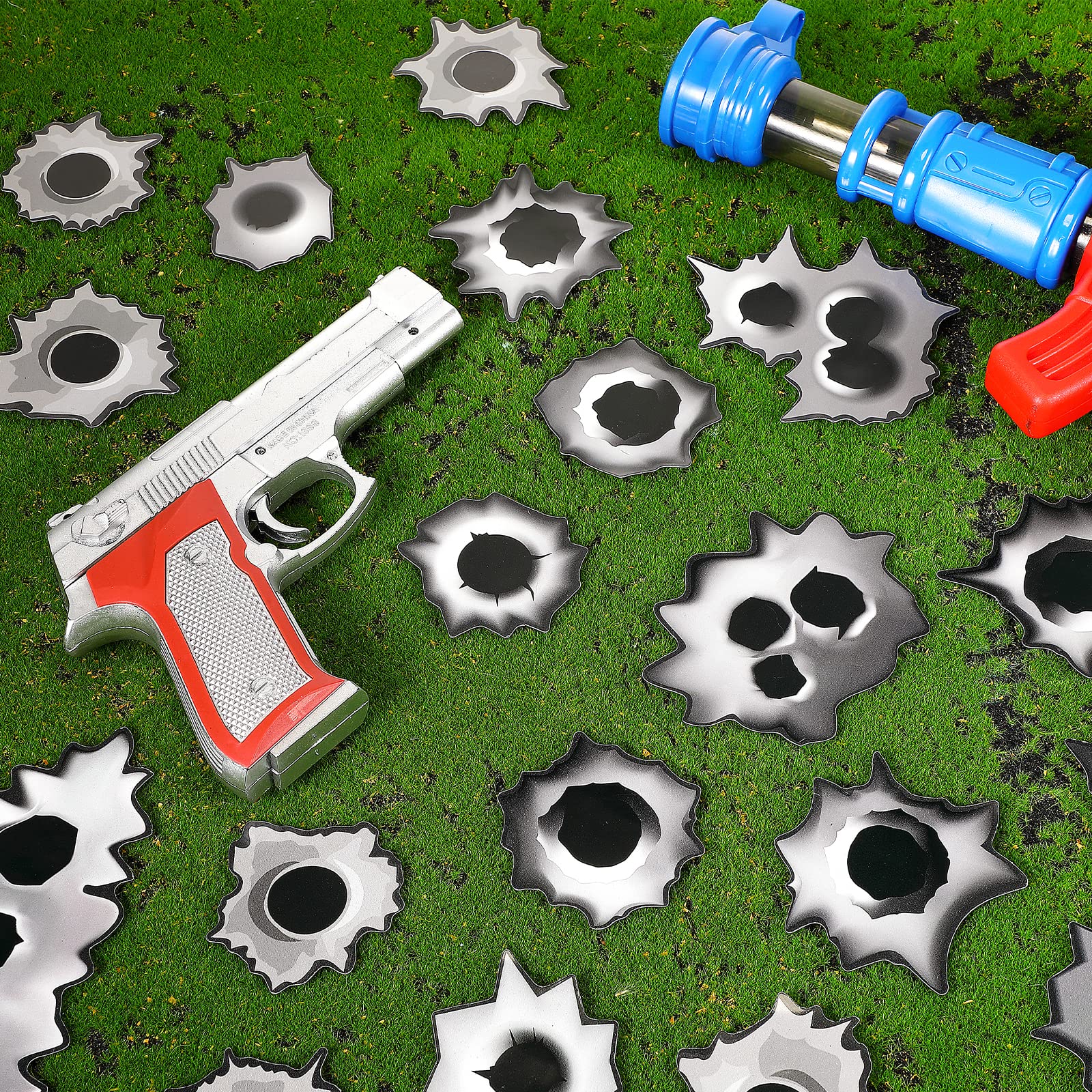 Snapklik.com : Jutom 24 Pcs Bullet Hole Cruise Door Decorations Fake ...