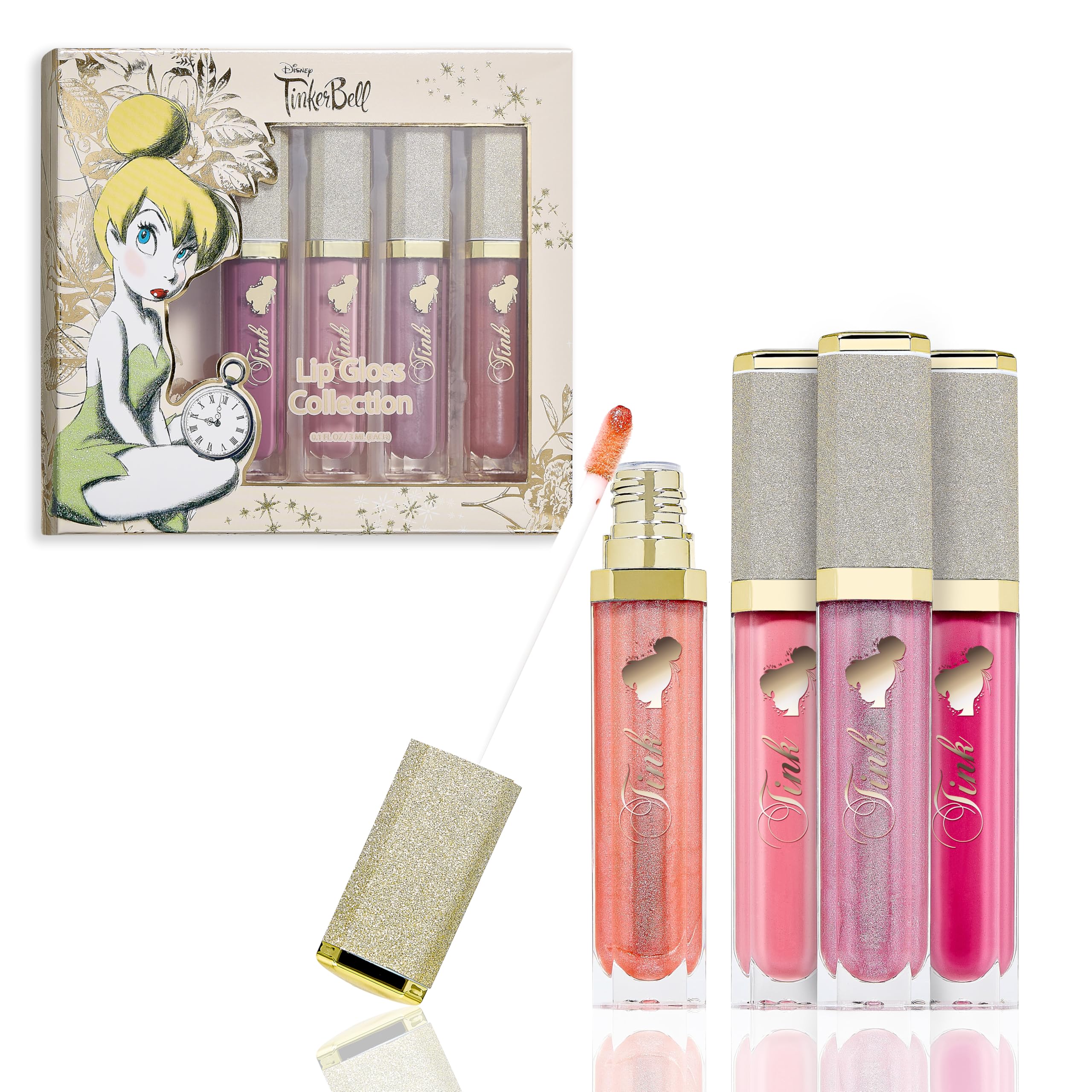 Amazon.com : Disney Lip Gloss Collection, Belle Masion – Cosmetic ...