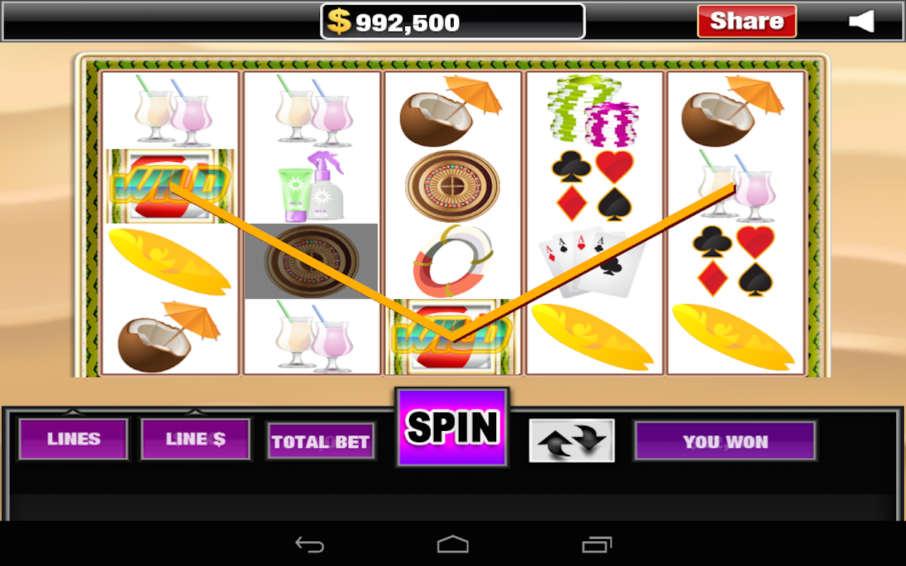 Surfers Heaven Ultra Slots Free Multiple Reels Multiline Slots For ...