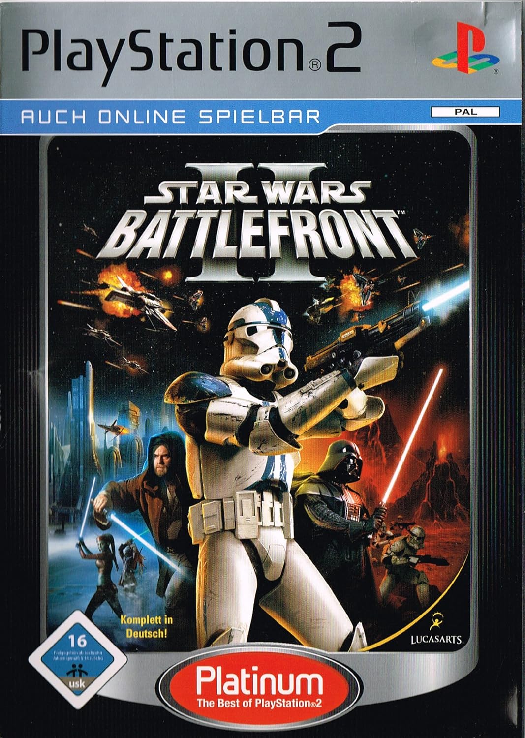 Star Wars Battlefront 2 Platinum (PS2) : Amazon.co.uk: PC & Video Games