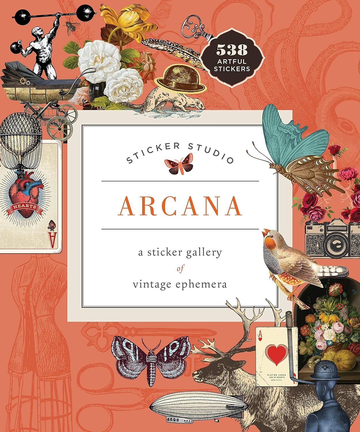 Sticker Studio: Arcana: A Sticker Gallery of Vintage Ephemera | Amazon ...
