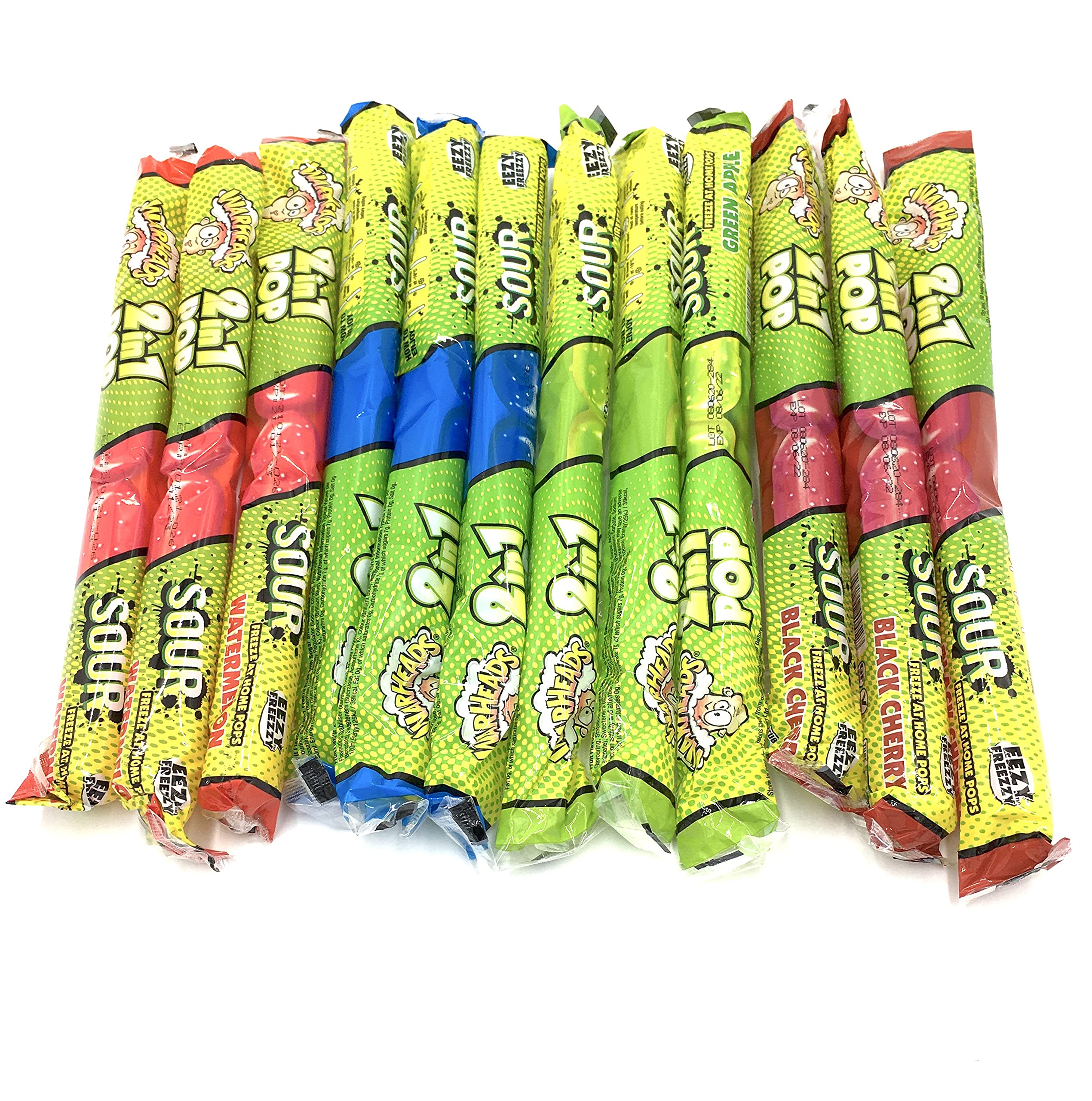 Buy Warhead 2 in1 EEZY FREEZY Freeze at Home Iced Lollies Comes in 4 ...