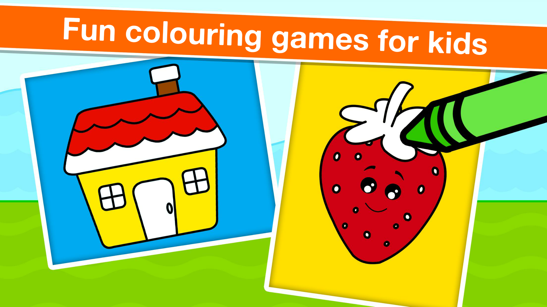 Colouring Games for Kids and Drawing Book for Toddlers - App on the ...