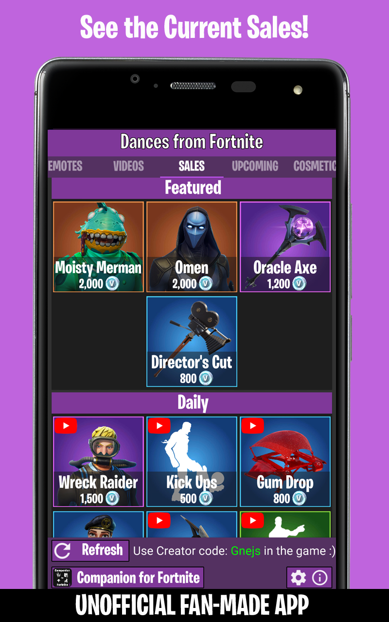 Companion for Fortnite - App on Amazon Appstore