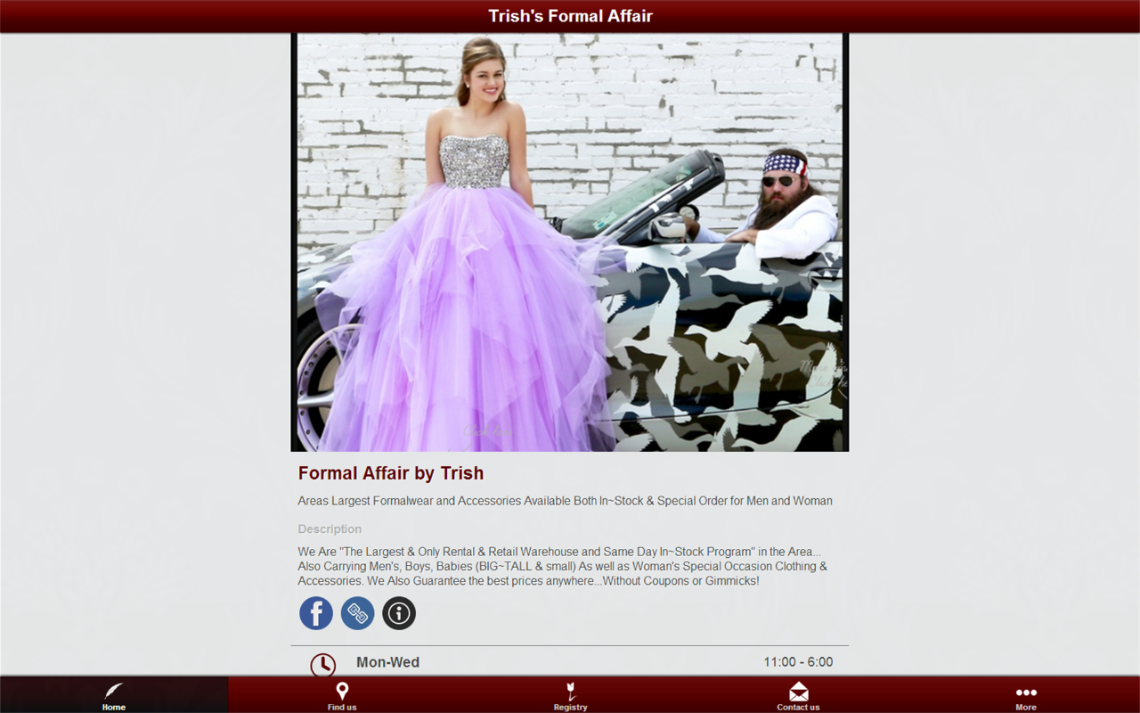 Trish's Formal Affair - App on Amazon Appstore