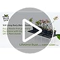 VEYYON Premium UPVC Pipe Plant Stand - 2 Stage, Suitable for HDPE Grow ...