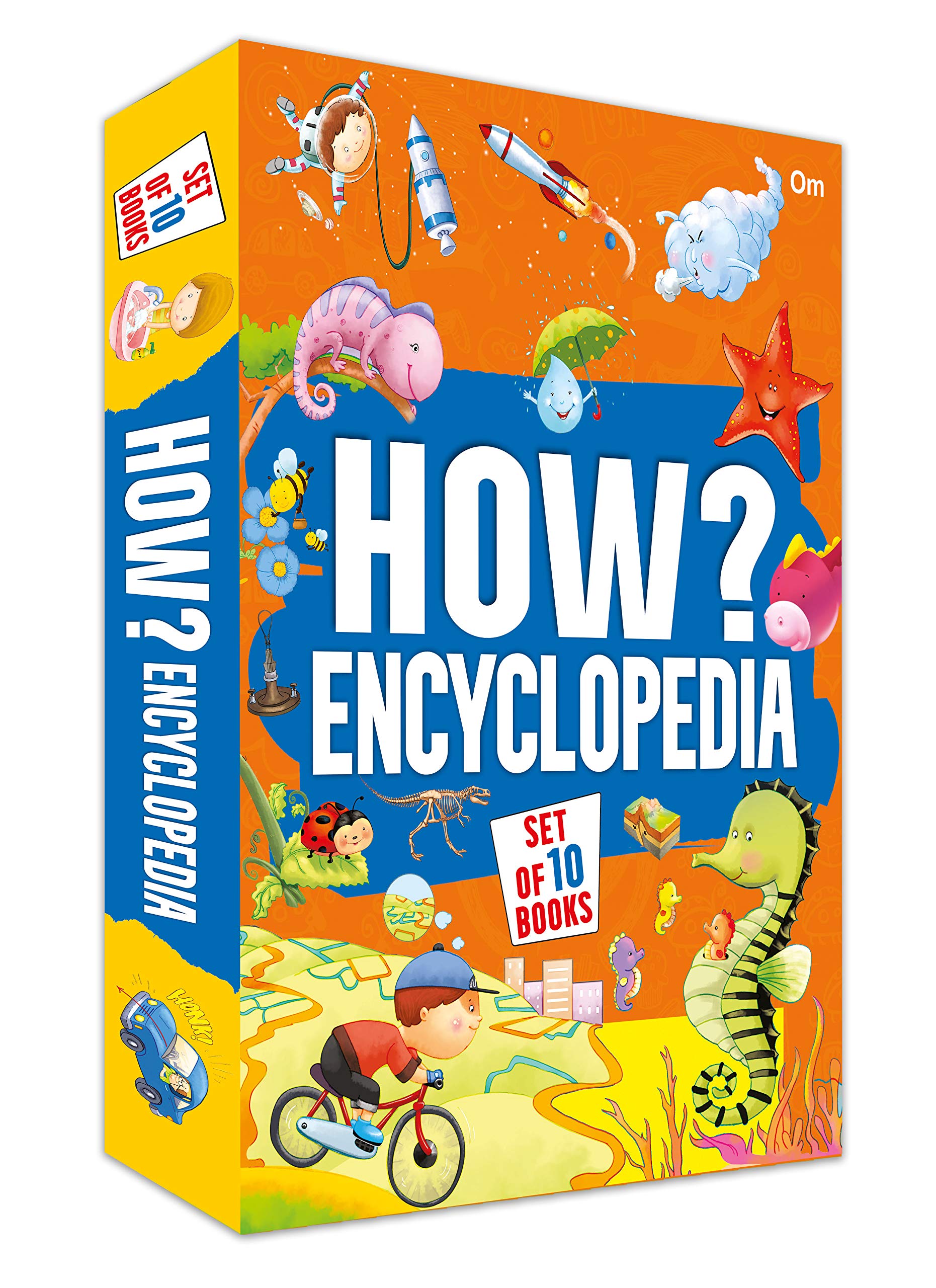 Encyclopedia : How? Encyclopedia Set of 10 Books : Om Books Editorial ...
