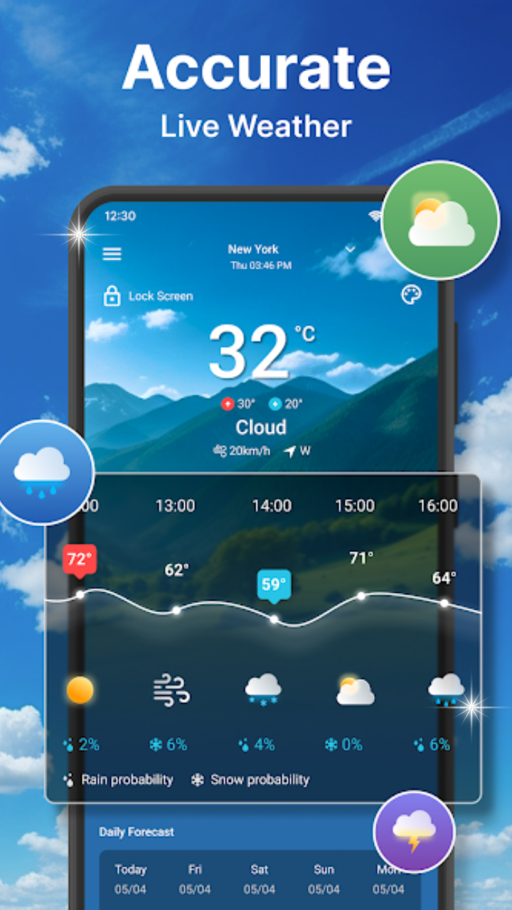 Accurate Weather , Radar Plus - App on Amazon Appstore