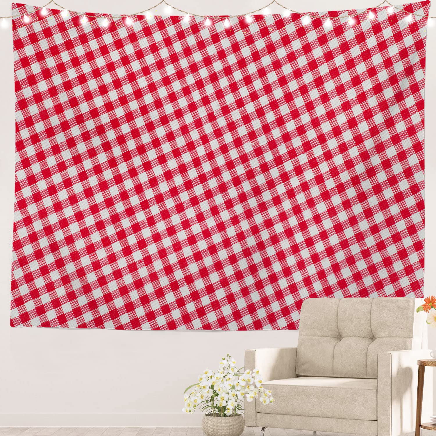 Red And White Tapestry | atelier-yuwa.ciao.jp