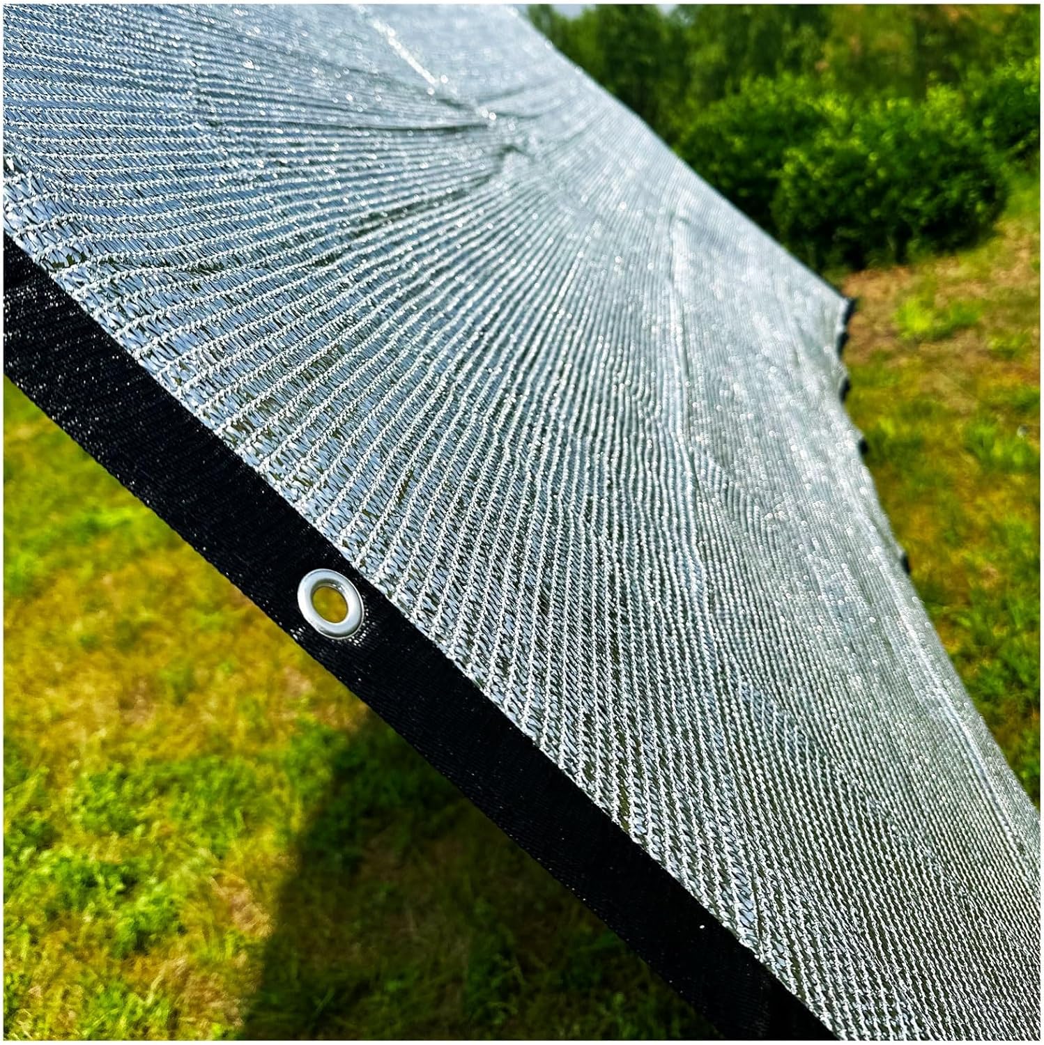 Aluminet Shade Cloth for Dog Crate, Aluminet Shade Cloth 85% UV Sun ...