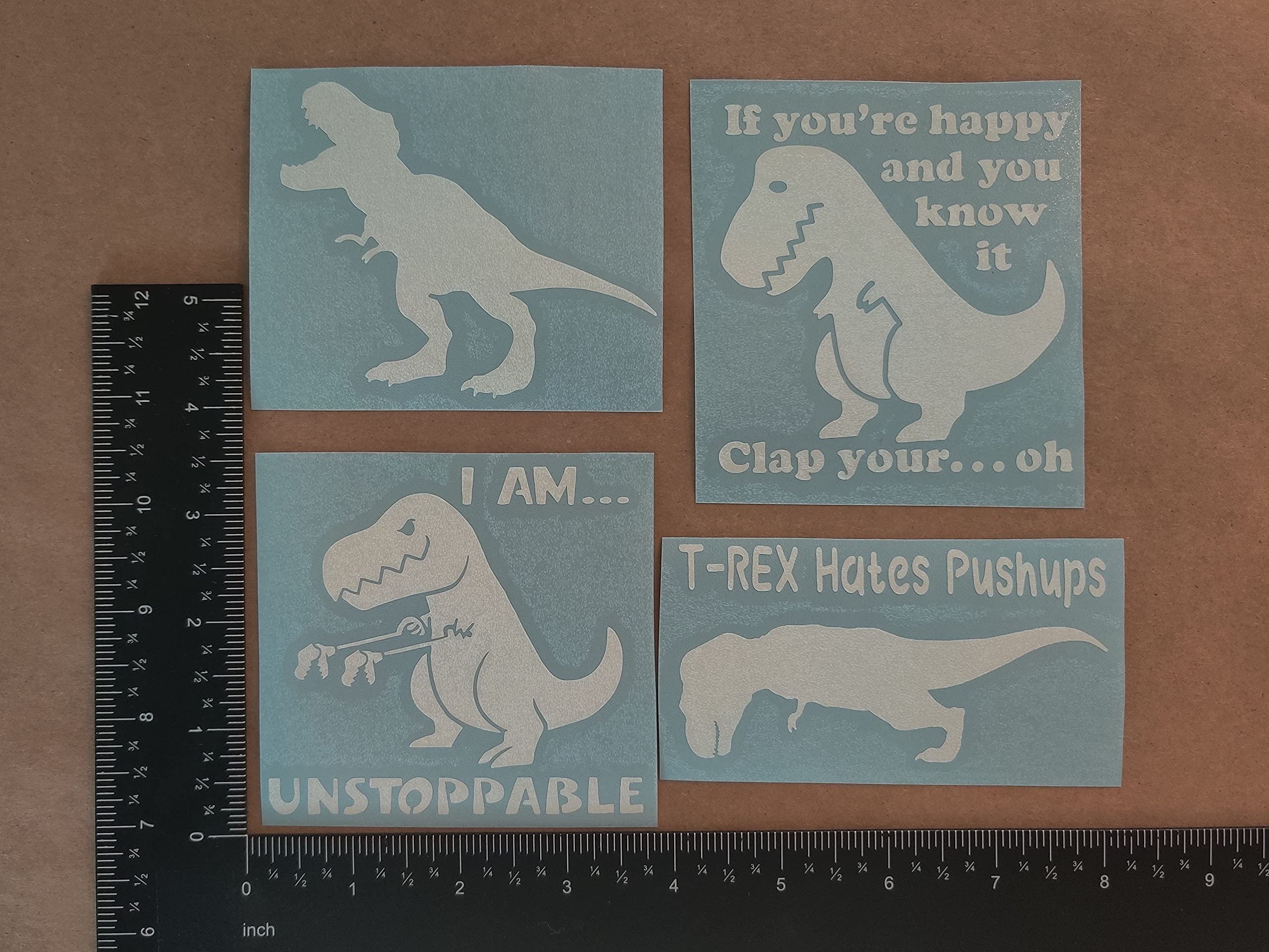 T Rex Unstoppable Sticker