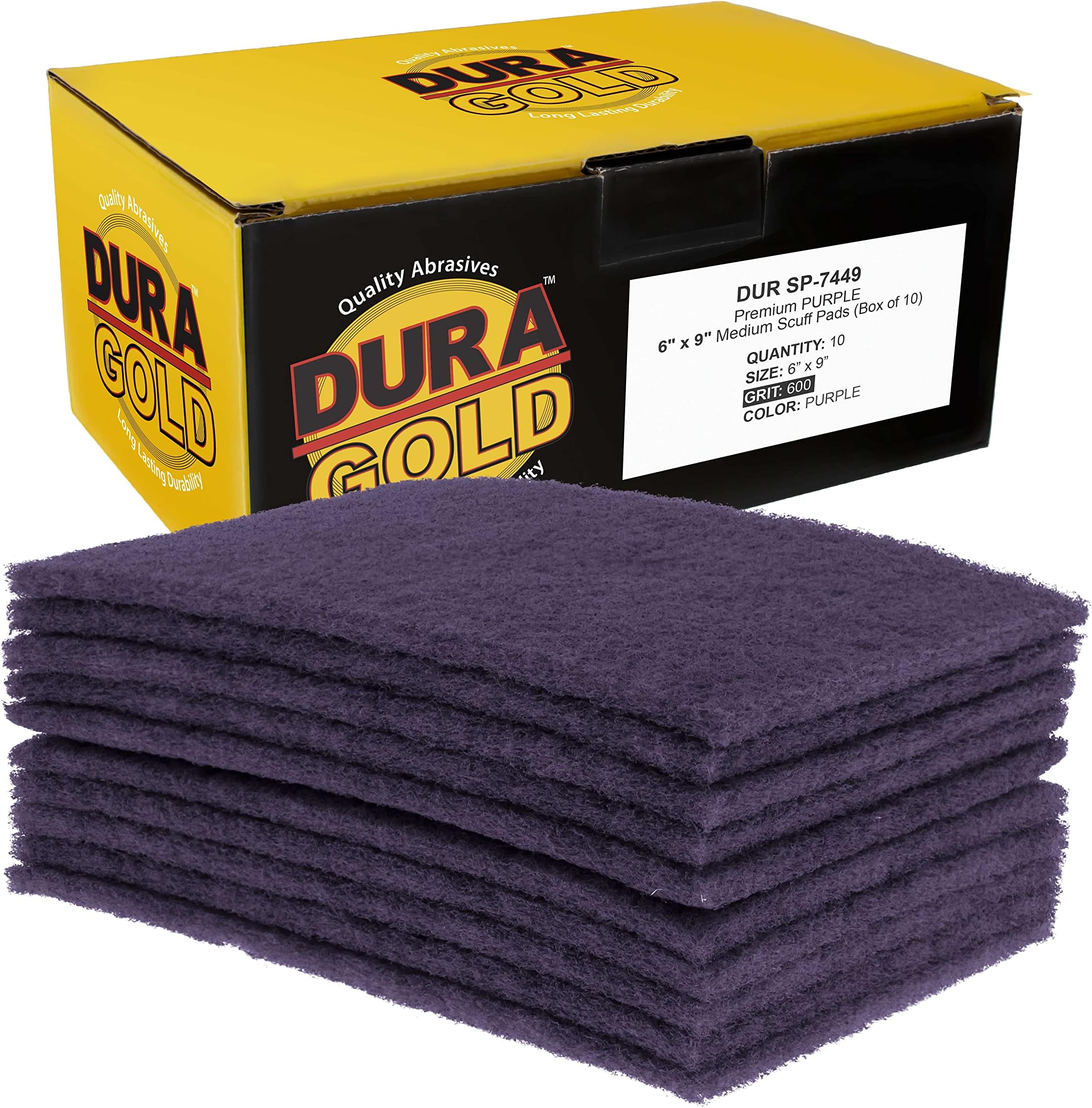 Amazon.com: 3M Scotch-Brite 7440 Series Heavy Duty Hand Pads (set of 10 ...