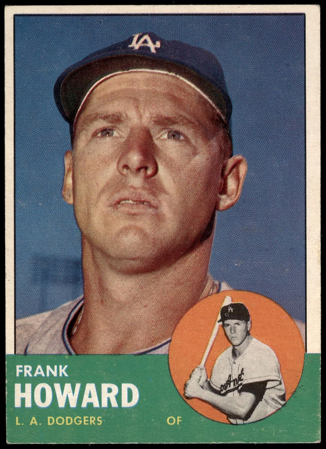 Amazon.com: 1963 Topps # 123 Frank Howard Los Angeles Dodgers (Baseball ...
