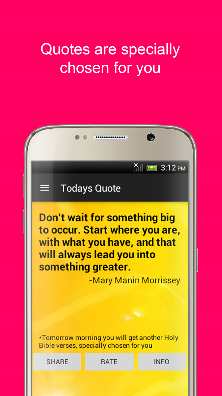 Daily Motivational quotes & Inspirational verses for confidence - App ...