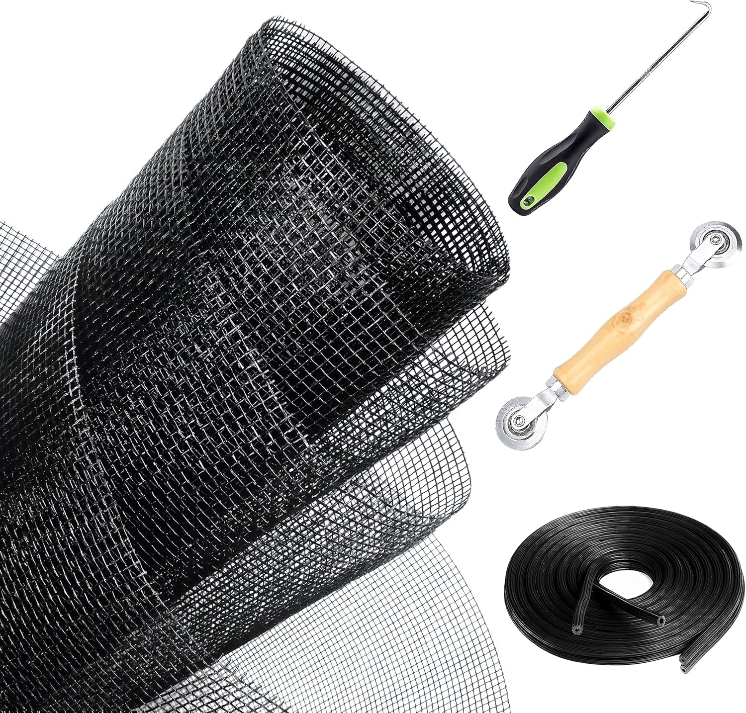 Window Screen Repair Kit, Window Screen and Screen Door Replacement ...