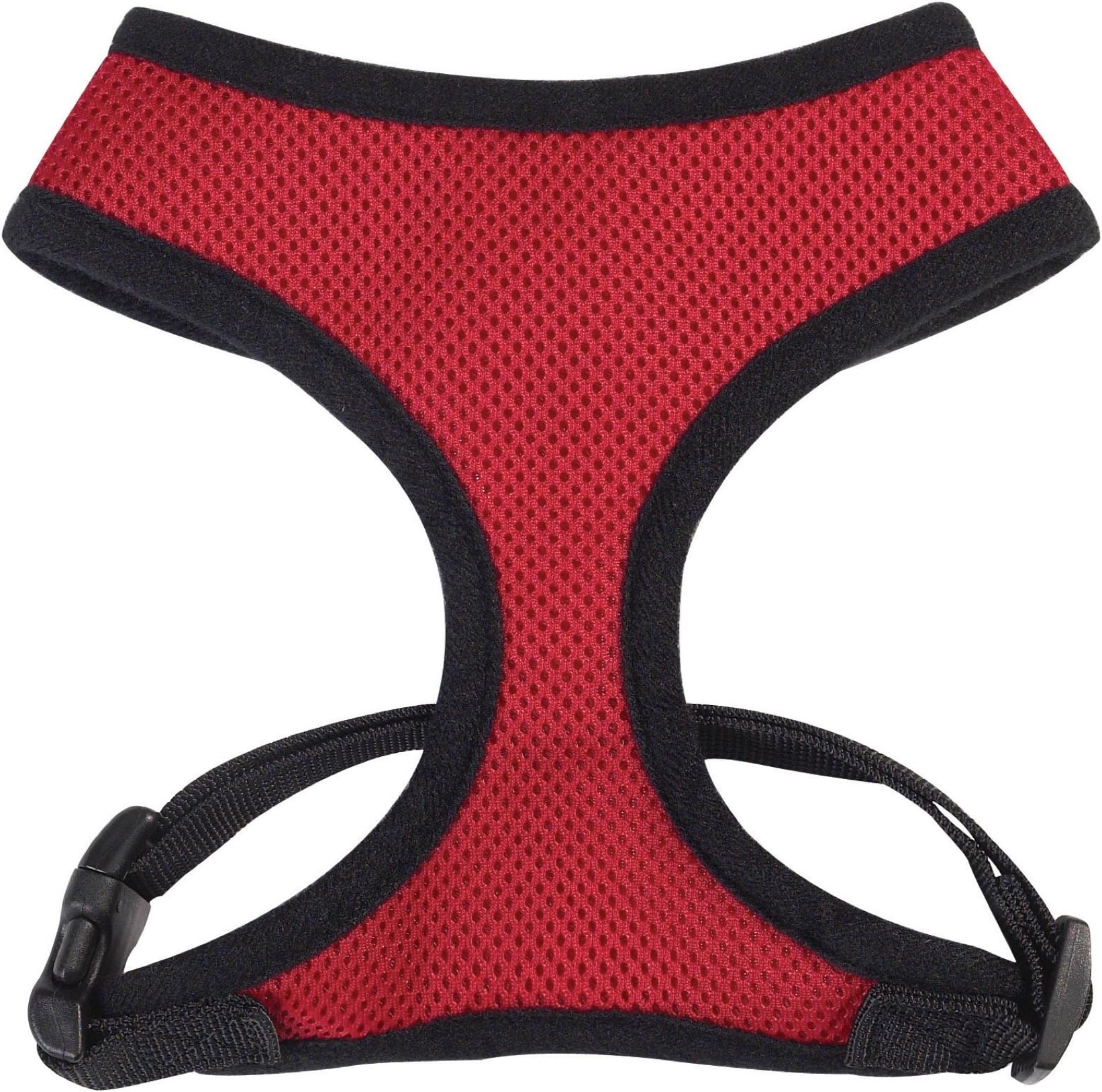 Amazon.com : Adjustable Red Dog Harness with Reflective Strips - No ...