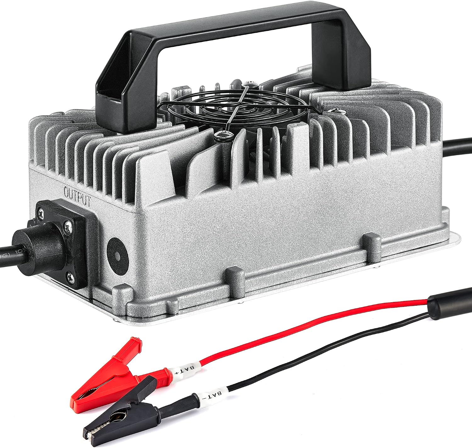 Amazon.com: YILEIDE 14.6V30A Lithium battery charger with alligator ...