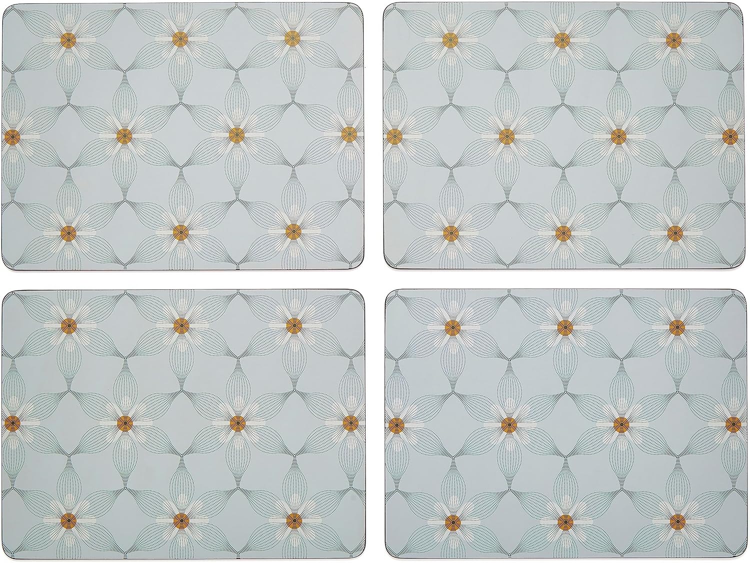Cooksmart Pack of 4 Table Place Mats | Place Mats For Table With ...