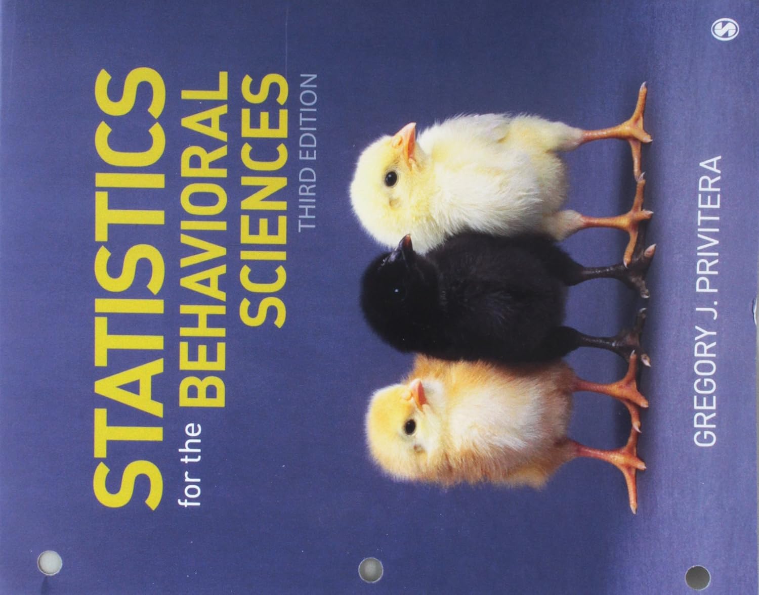 Statistics for the Behavioral Sciences: Privitera, Gregory J ...
